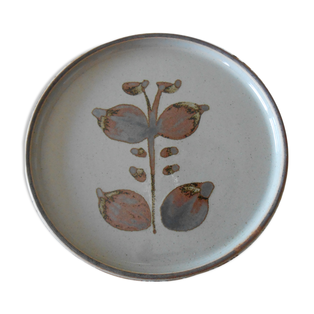 Assiettes à dessert en grès de l'Arnon France | Selency