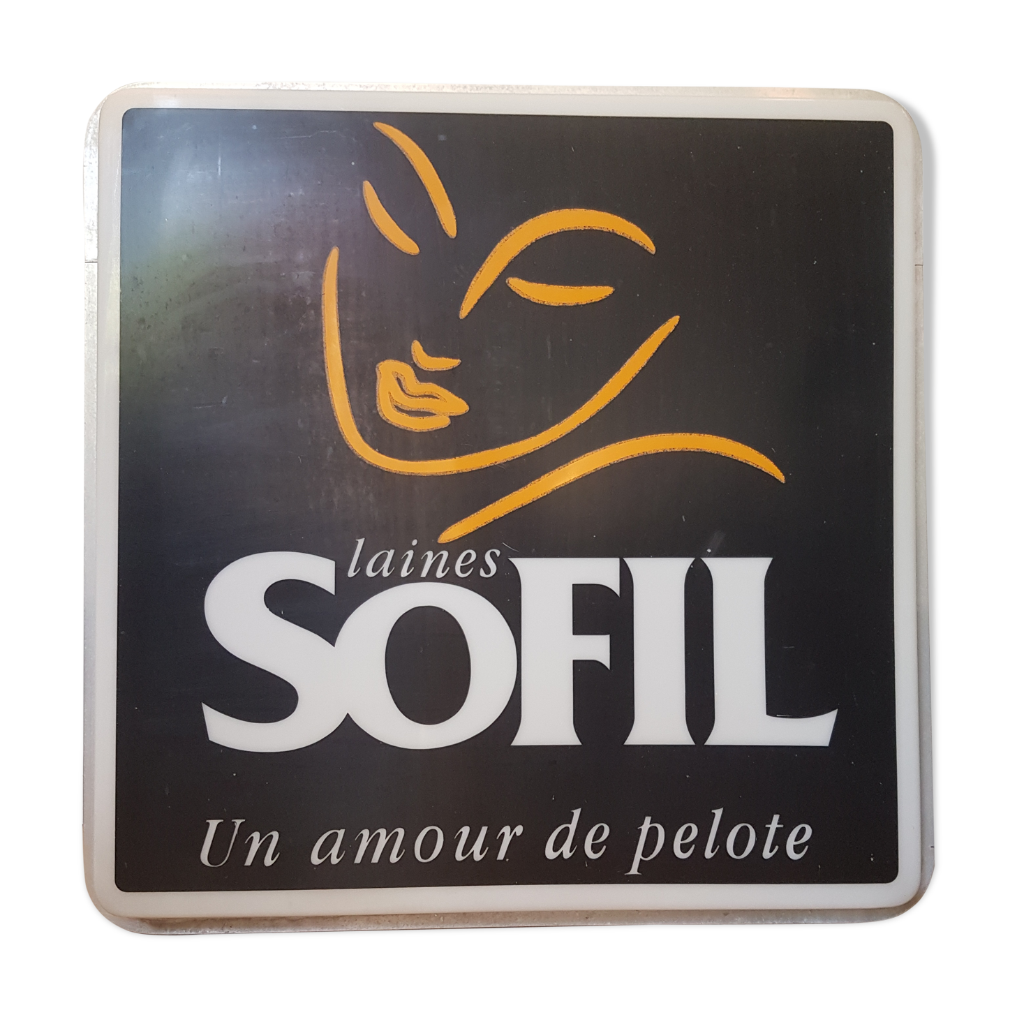 Enseigne lumineuse Sofil vintage | Selency