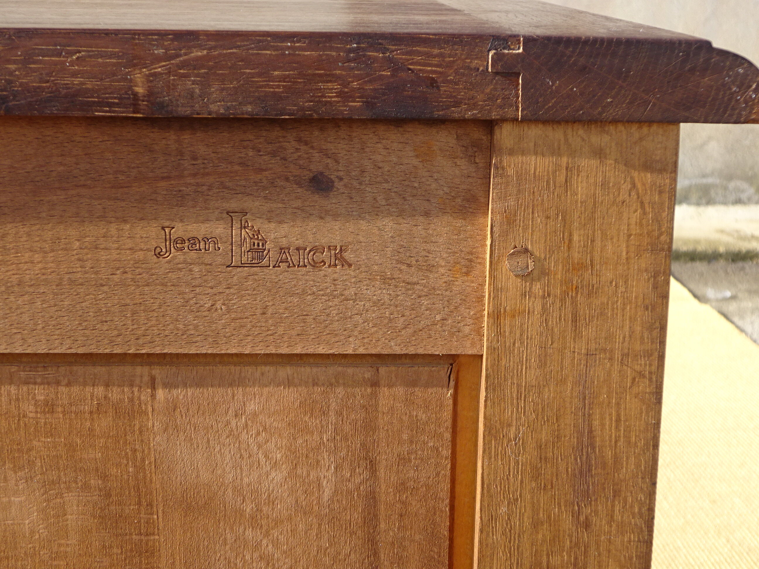 Commode 2 tiroirs, Jean Laïck | Selency