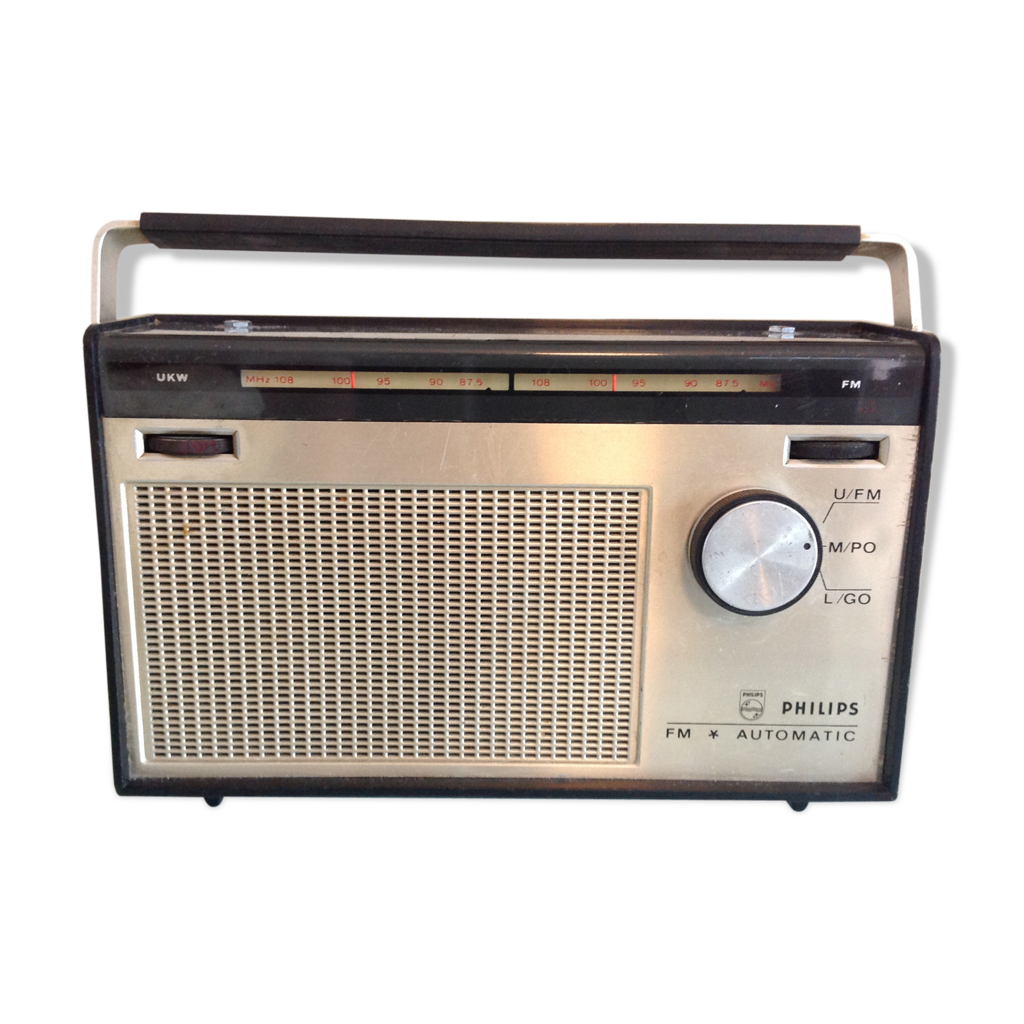 Former vintage Philips transistor radio 22RL362 - 60s | Selency