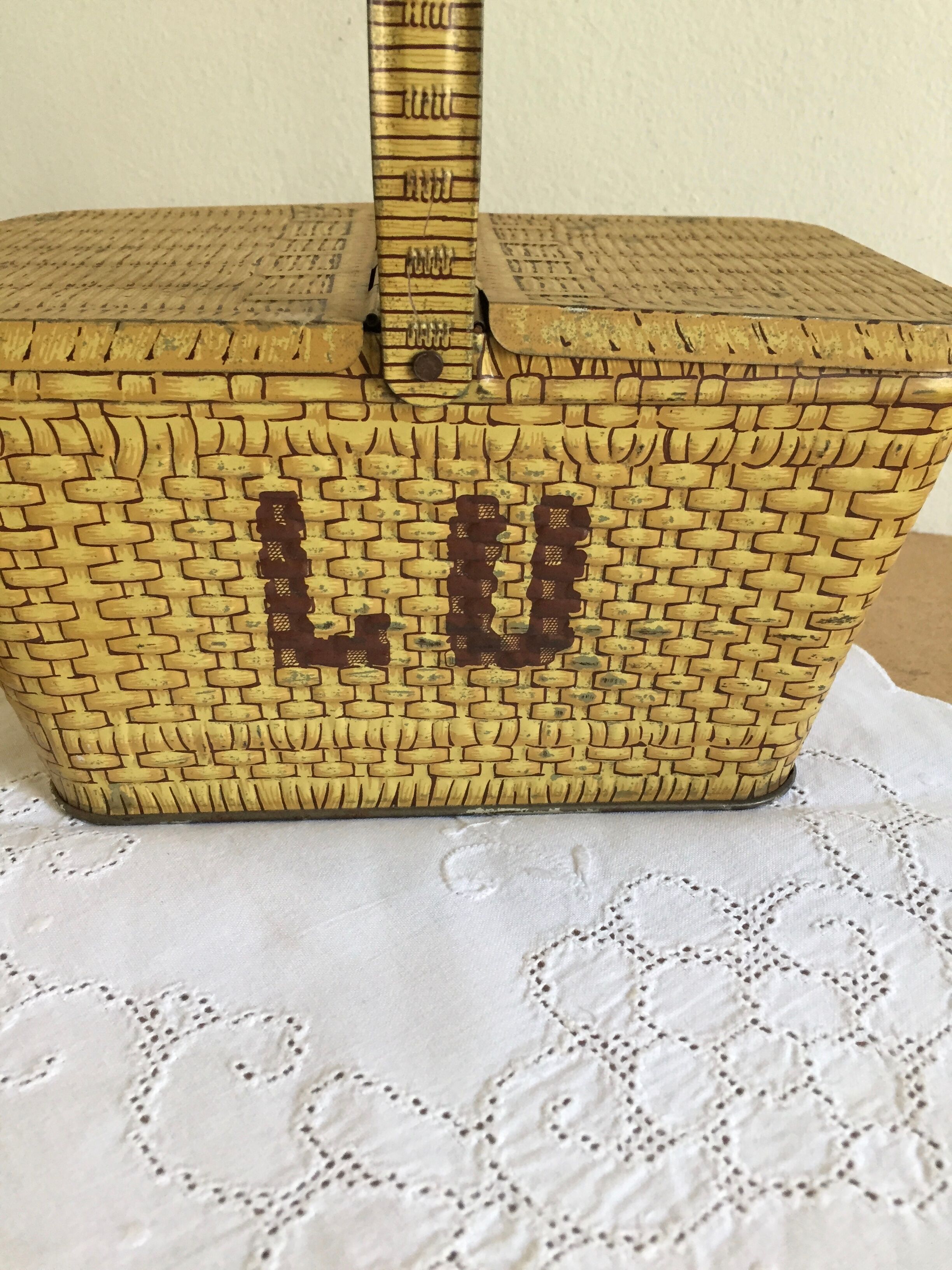 Ancienne boîte à goûter Lu, biscuits Lefevre | Selency