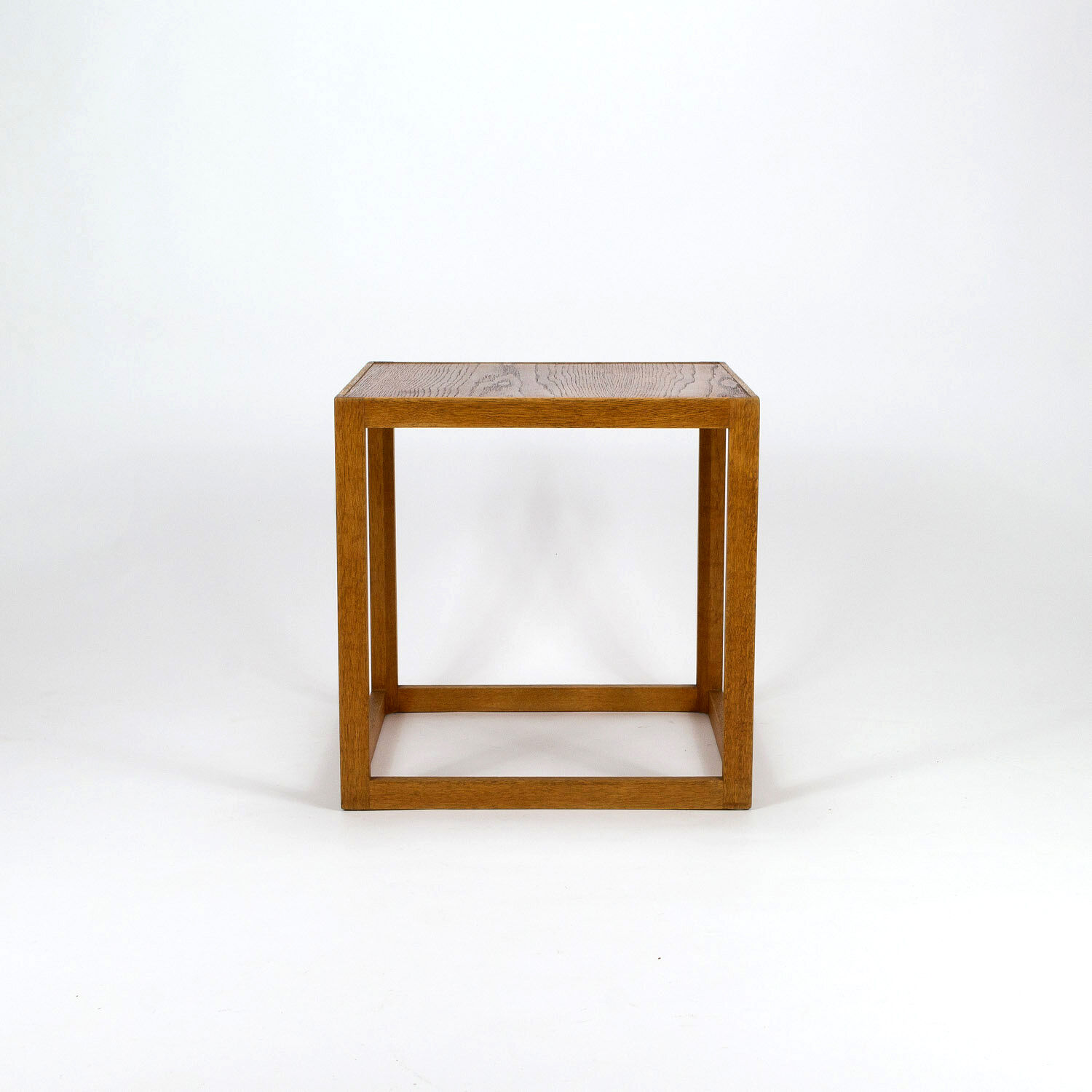 Table d'appoint Cube Kurt Østervig pour Børge Bak, Danemark, années ...