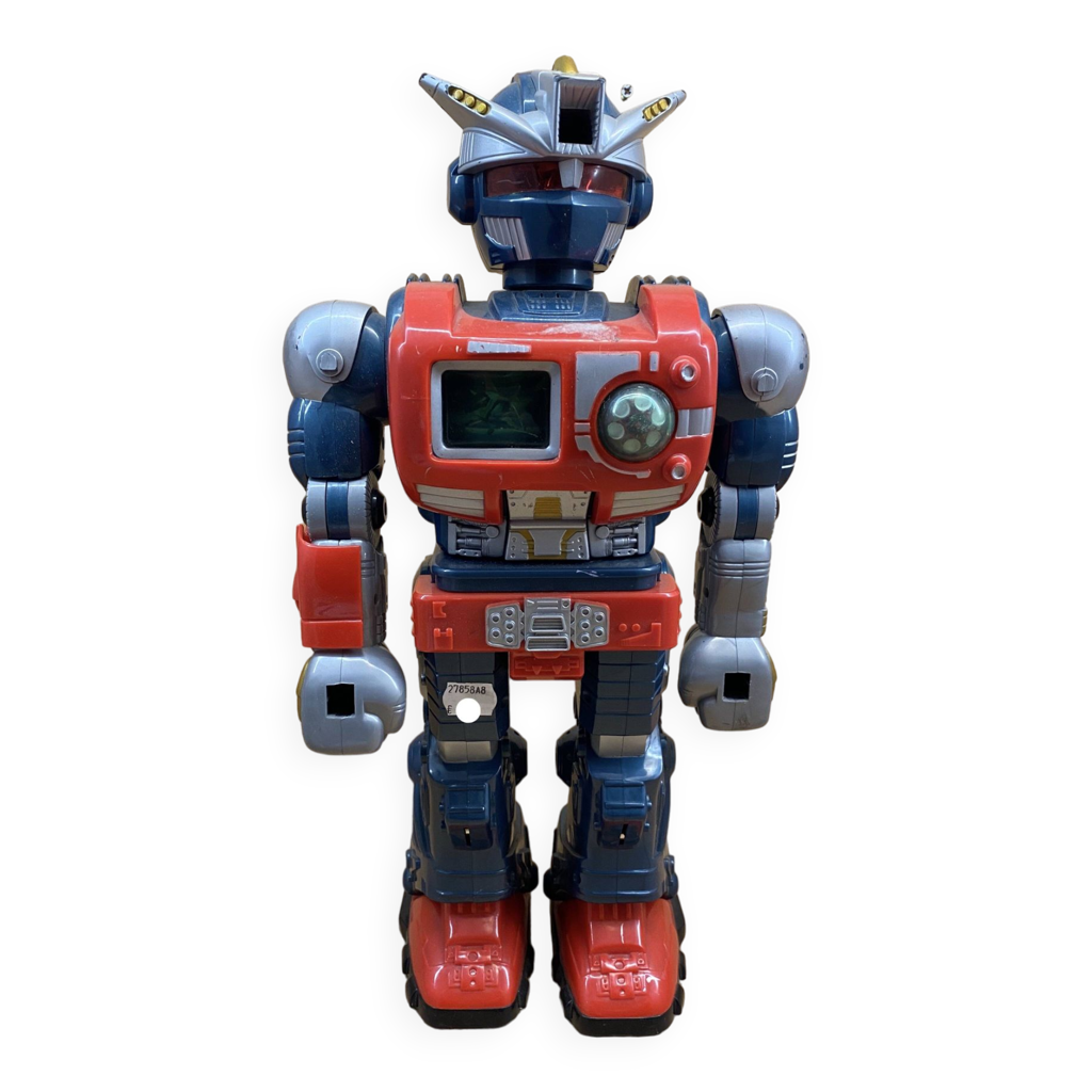 Robot rouge et bleu | Selency