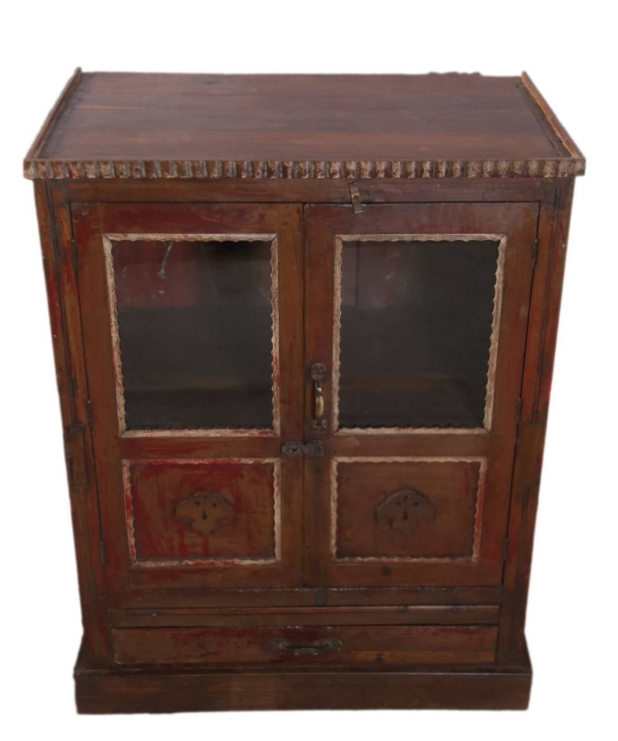 Vaisselier, buffet Art déco en teck birman | Selency