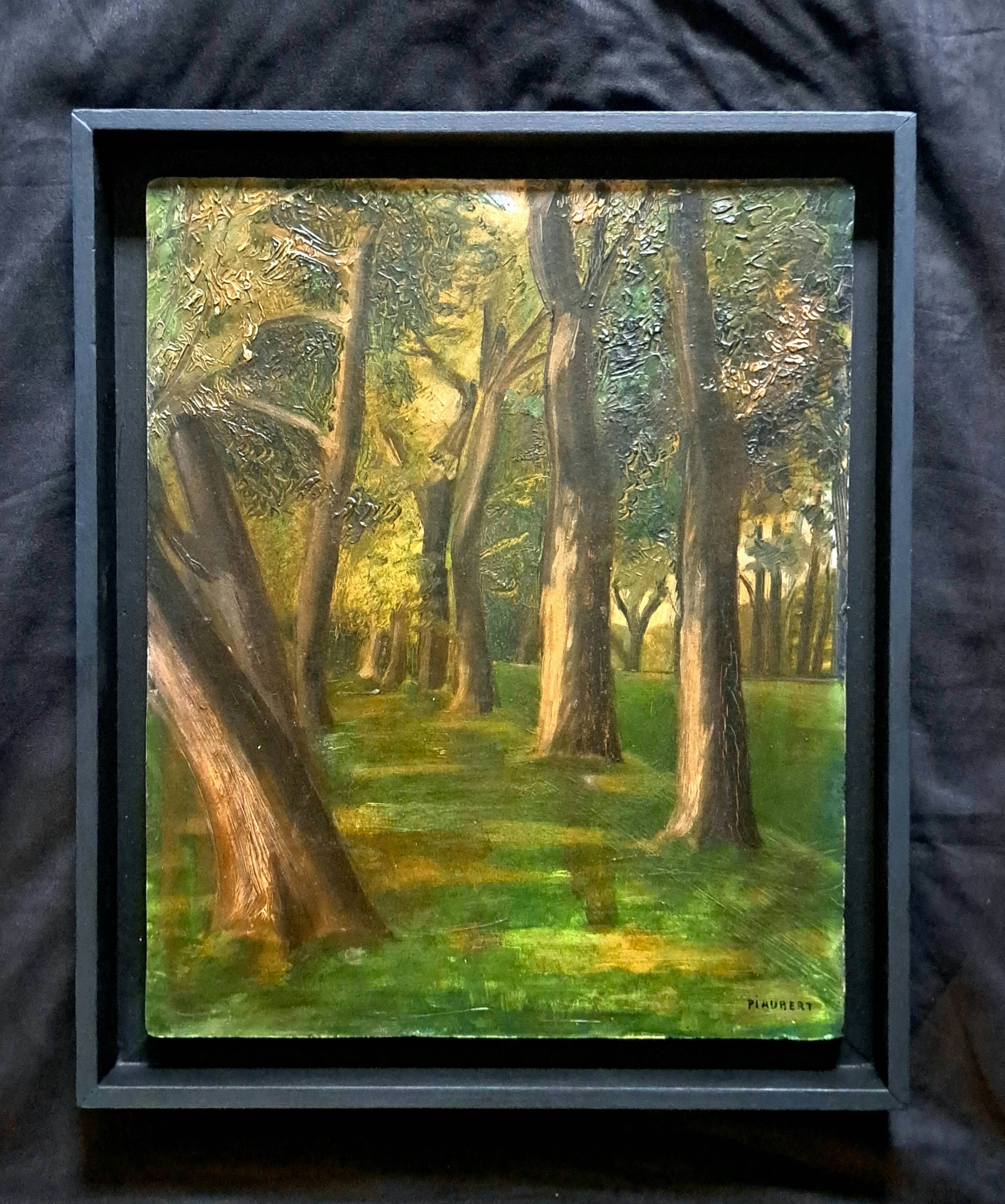 Tableau post-impressionniste de jean piaubert, huile sur carton 1940 ...