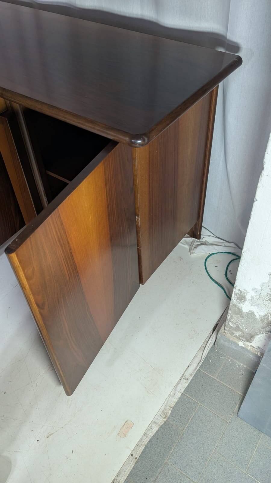 Walnut Sapporo Sideboard by Mario Marenco for Mobilgirgi, 70s | Selency