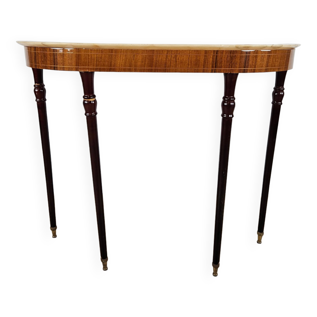 Console des années 1950 avec plateau en marbre | Selency