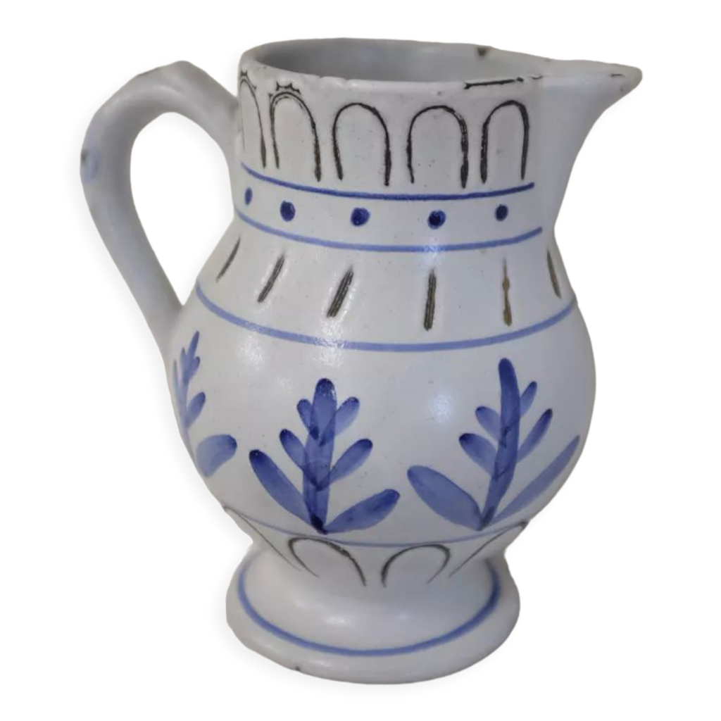 Pichet peint à la main | Selency
