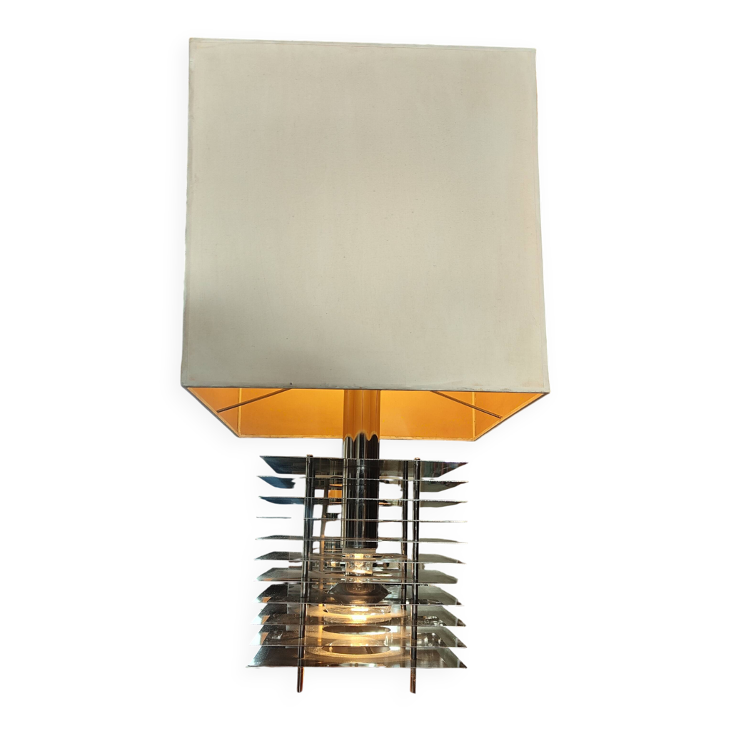 Lampe design italien inox | Selency