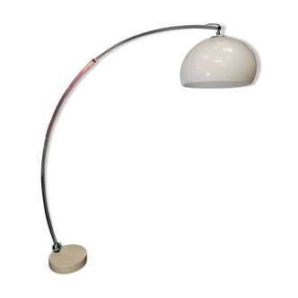 Lampadaire chromé années 70 | Selency