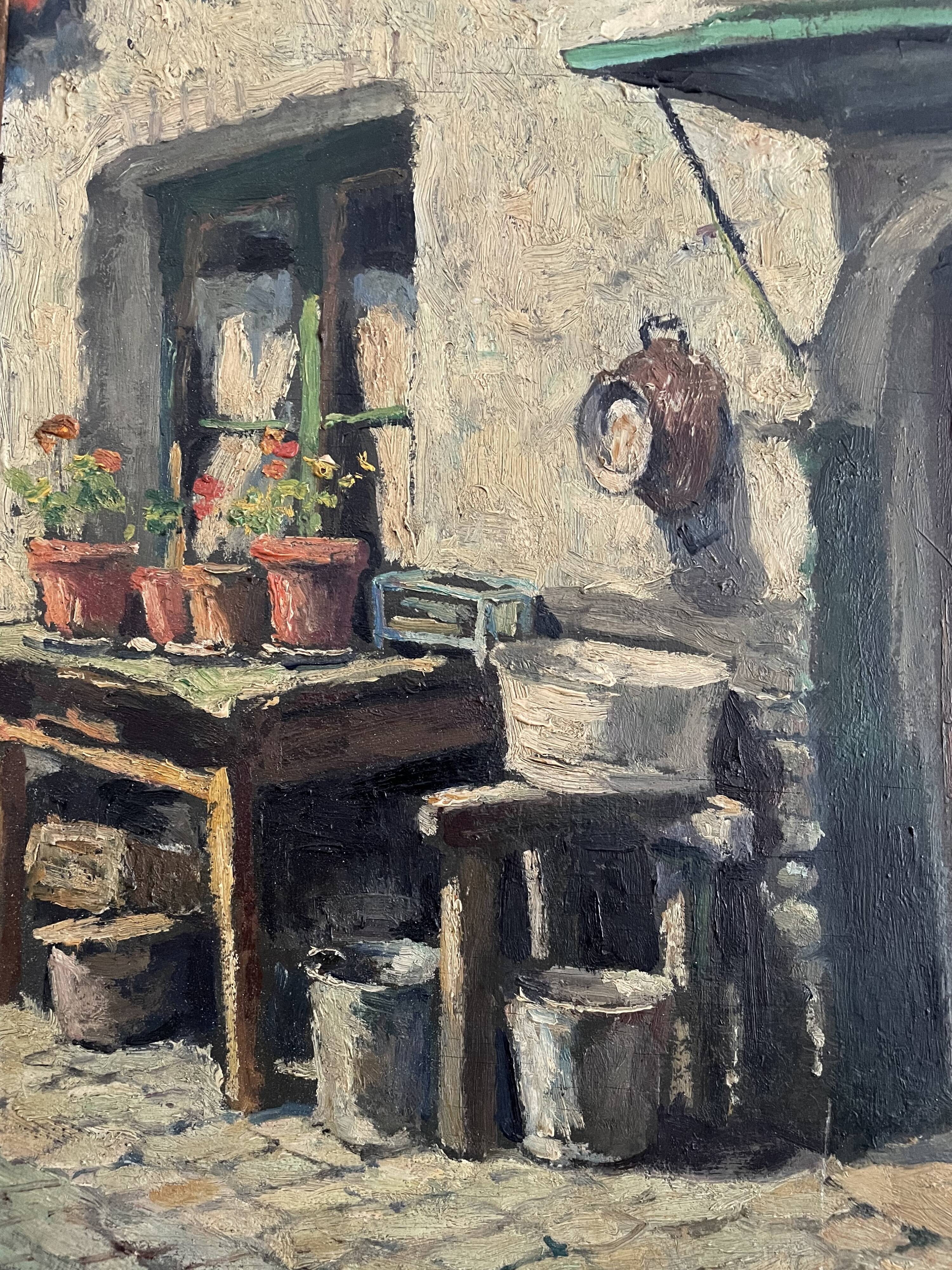 Tableau signé Robert Boudry | Selency