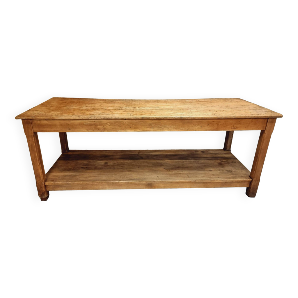 Comptoir antique table de travail table draperie comptoir de magasin ...
