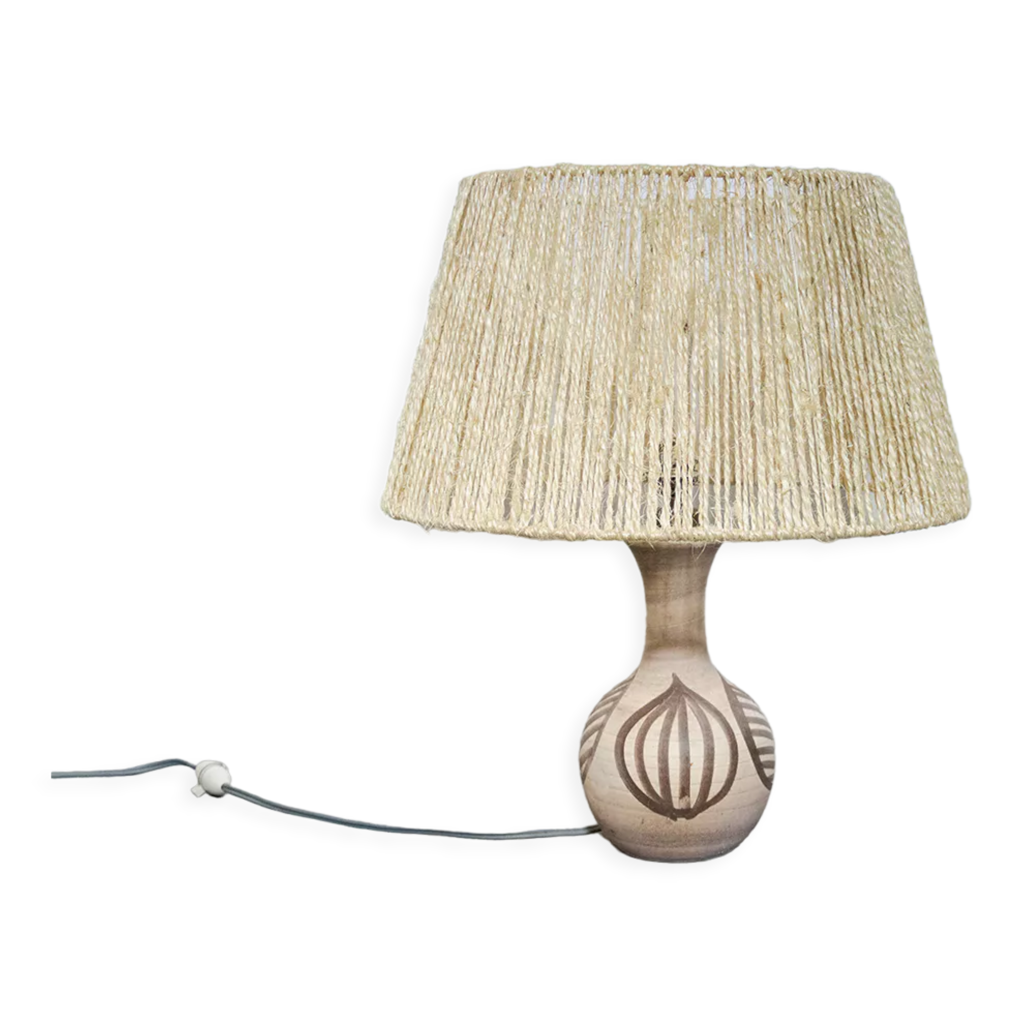 Lampe en céramique des années 60 | Selency