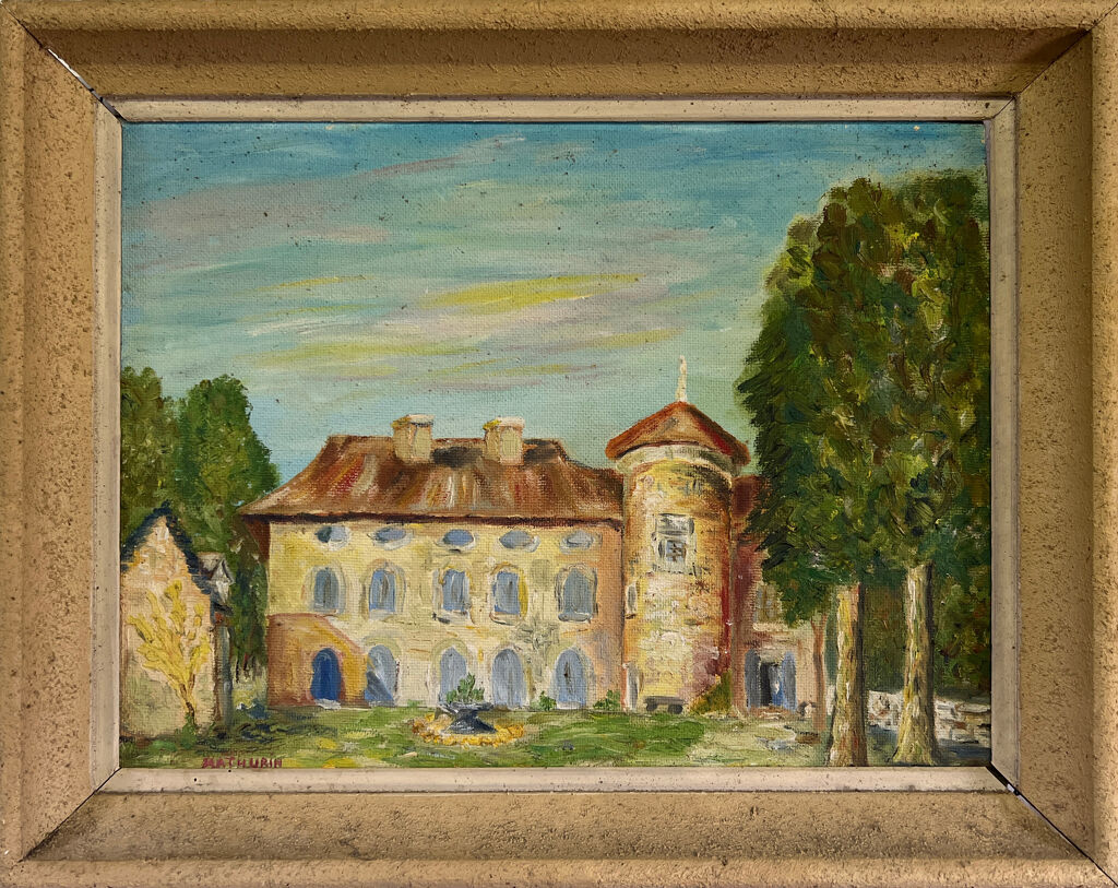 Huile sur panneau de maurice mathurin - peinture | Selency