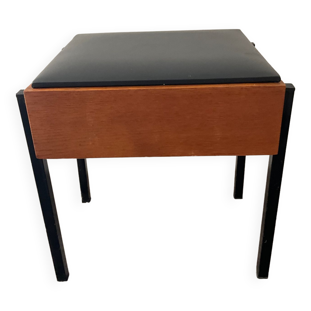 Tabouret coffre vintage des années 60 | Selency