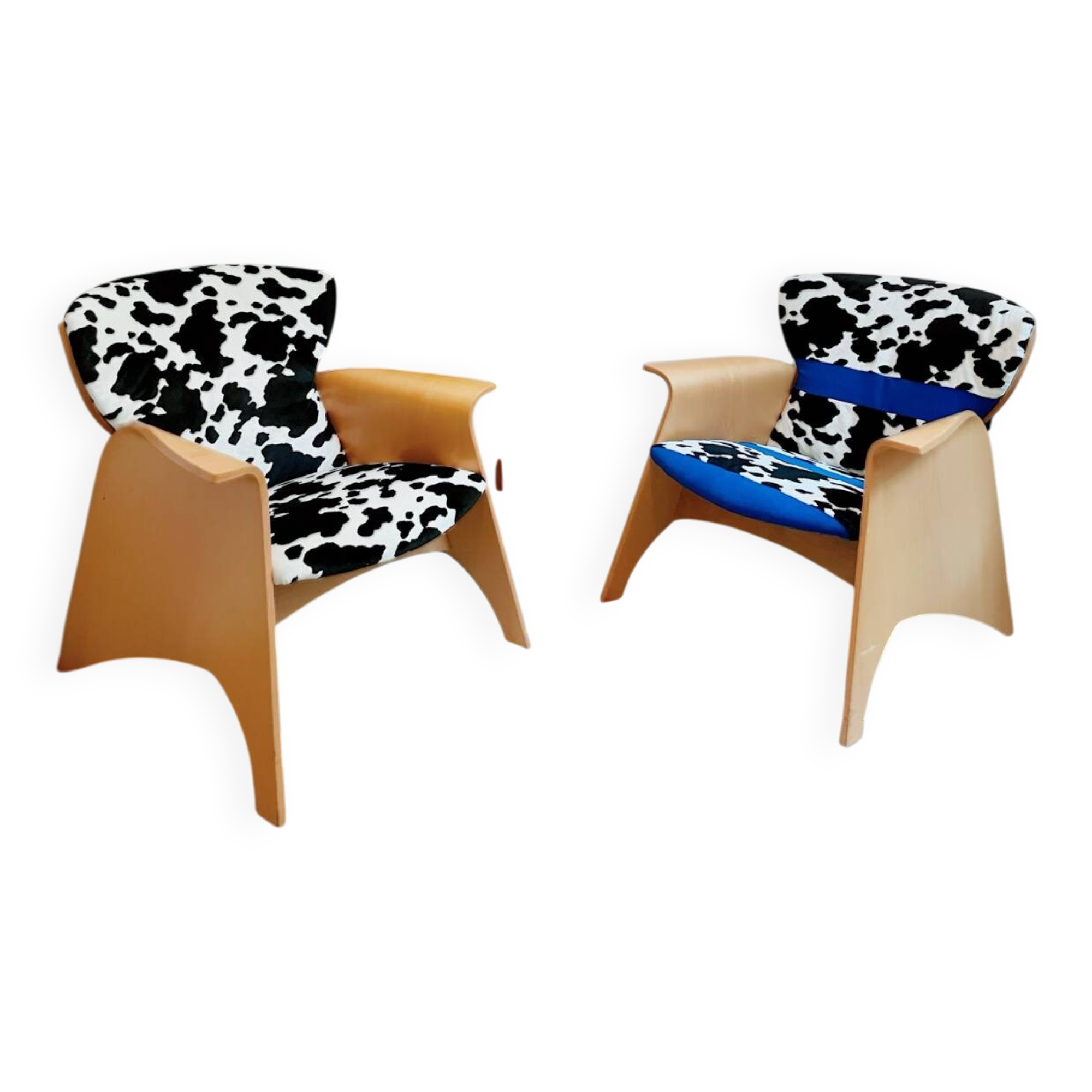 Fauteuil vache design par Federico Giner | Selency