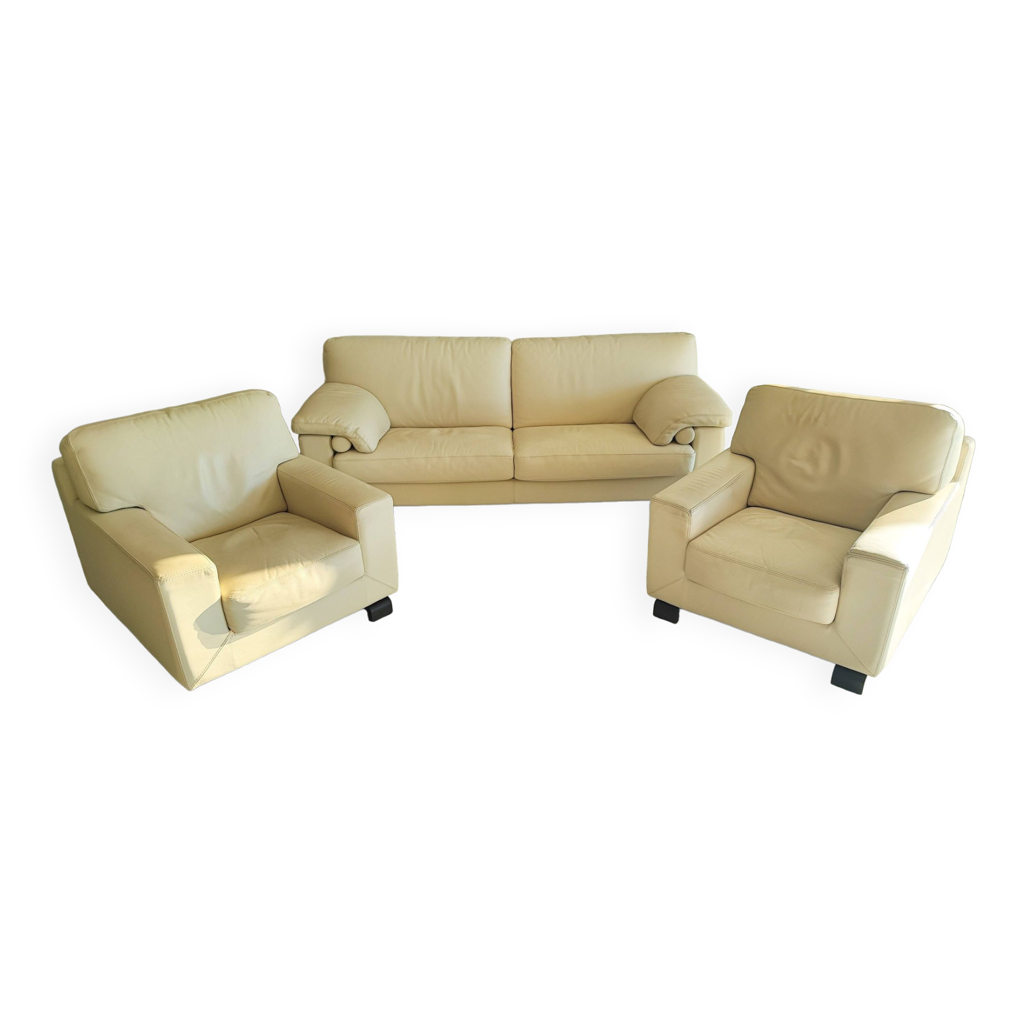 Salon Roche Bobois, canapé 3 places et 2 fauteuils | Selency