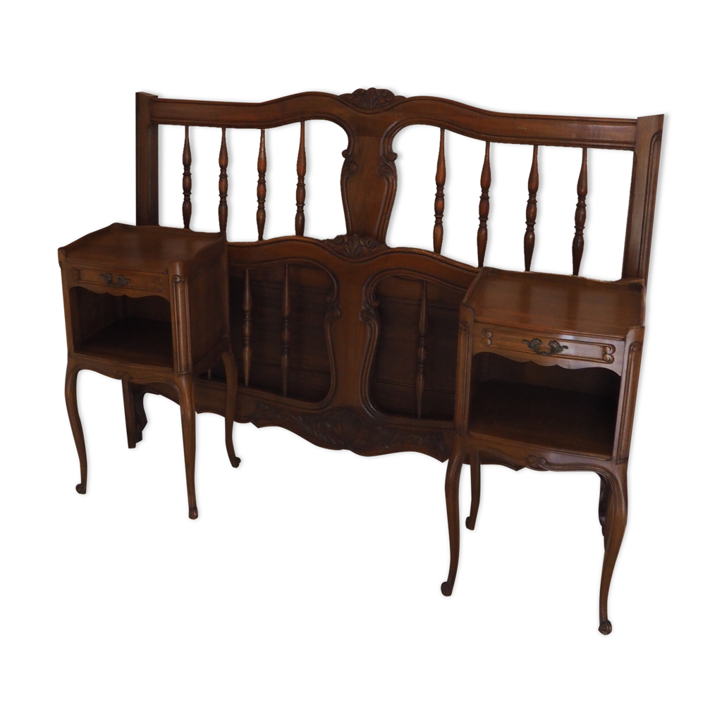 Lit style ancien et chevets | Selency