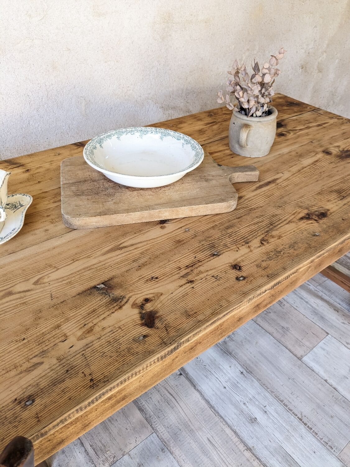 Table de ferme en bois massif | Selency