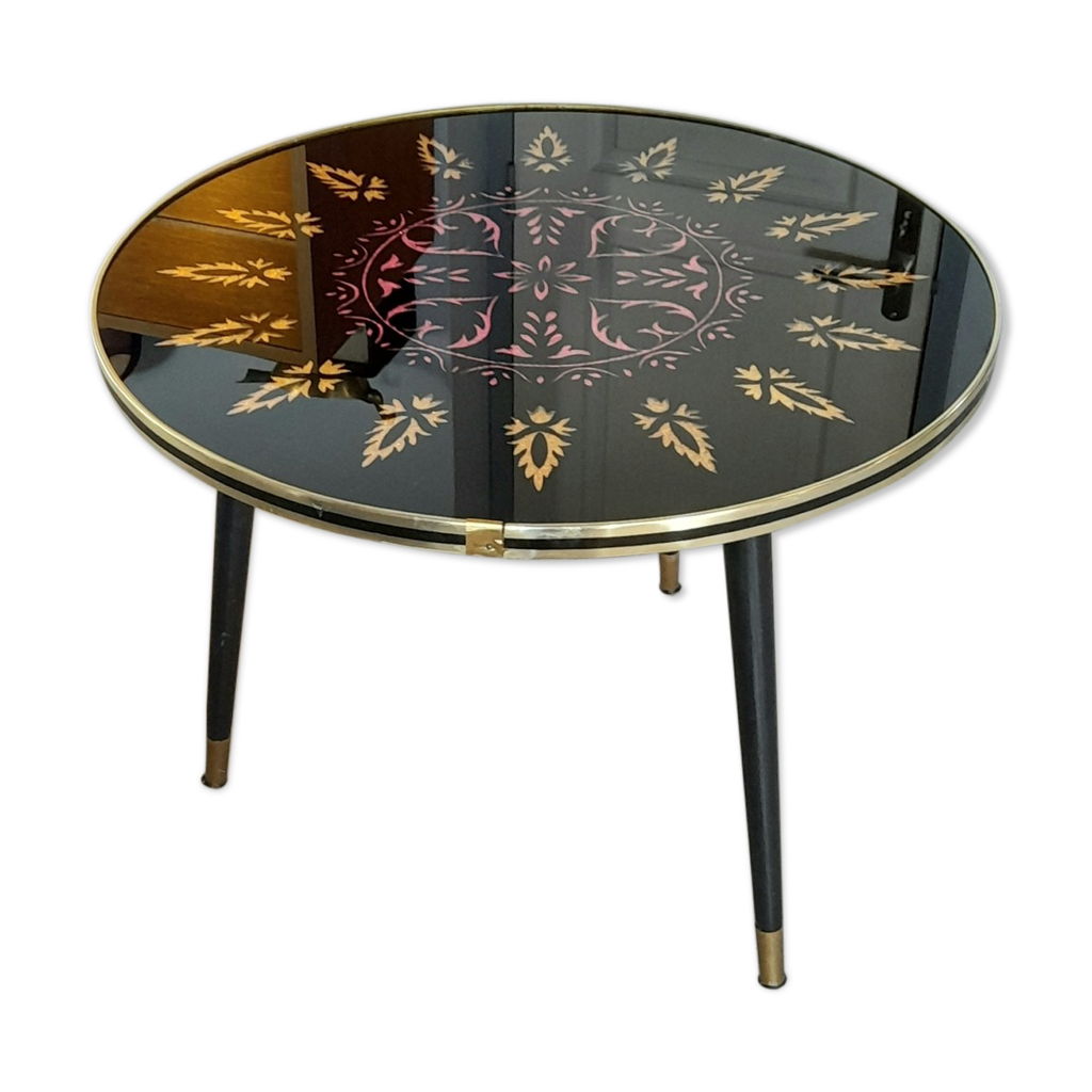 Table basse tripode années 60 | Selency