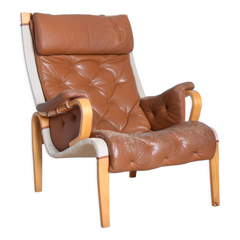 Fauteuil scandinave de Nielaus & Jeki Møbler, années 1980 | Selency