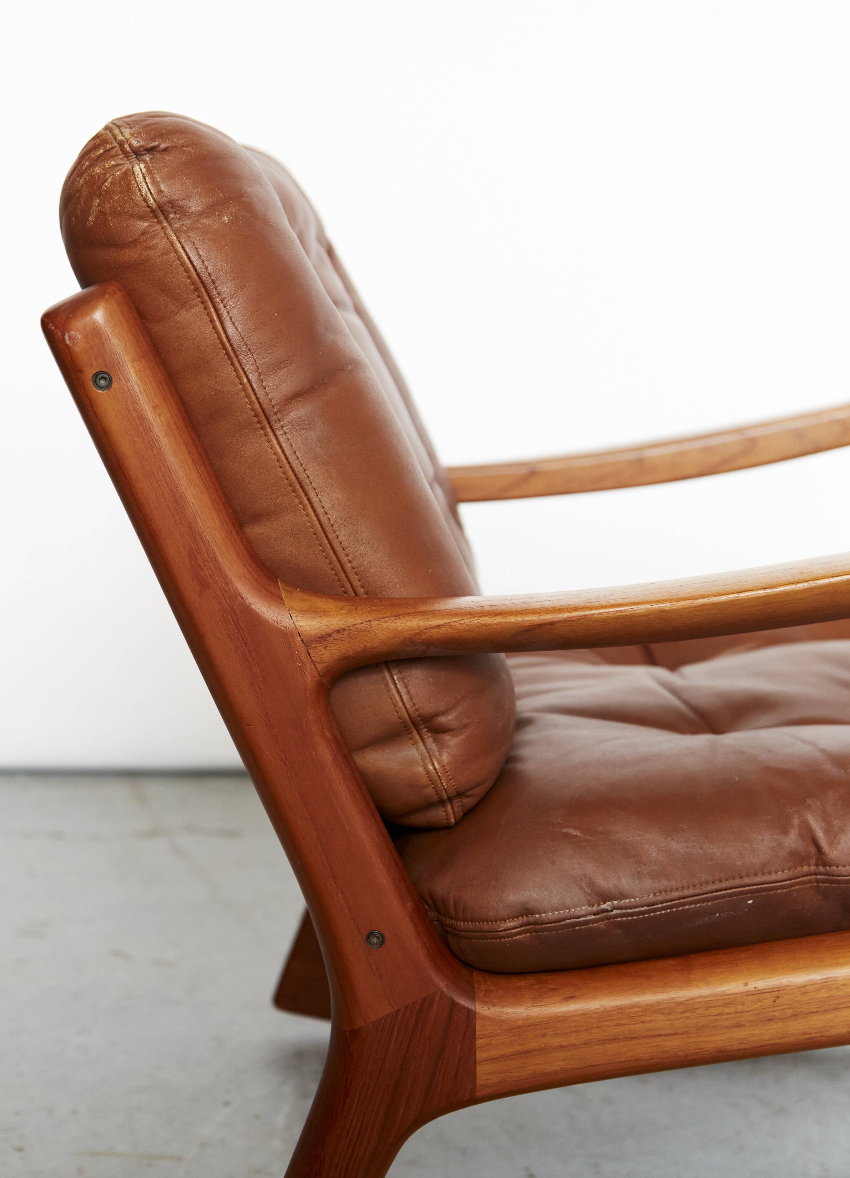 Mid-Century Senator Rocking Chair by Ole Wanscher for CADO | Selency