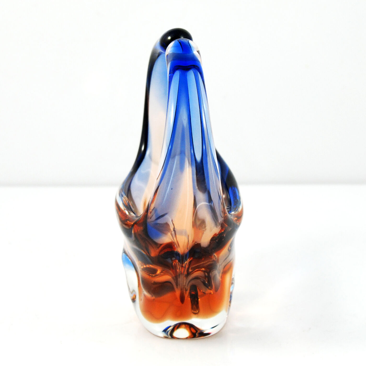 Vase « Niagara » conçu par Karel Zemek Mstisov Moser Sklo années 1960 ...