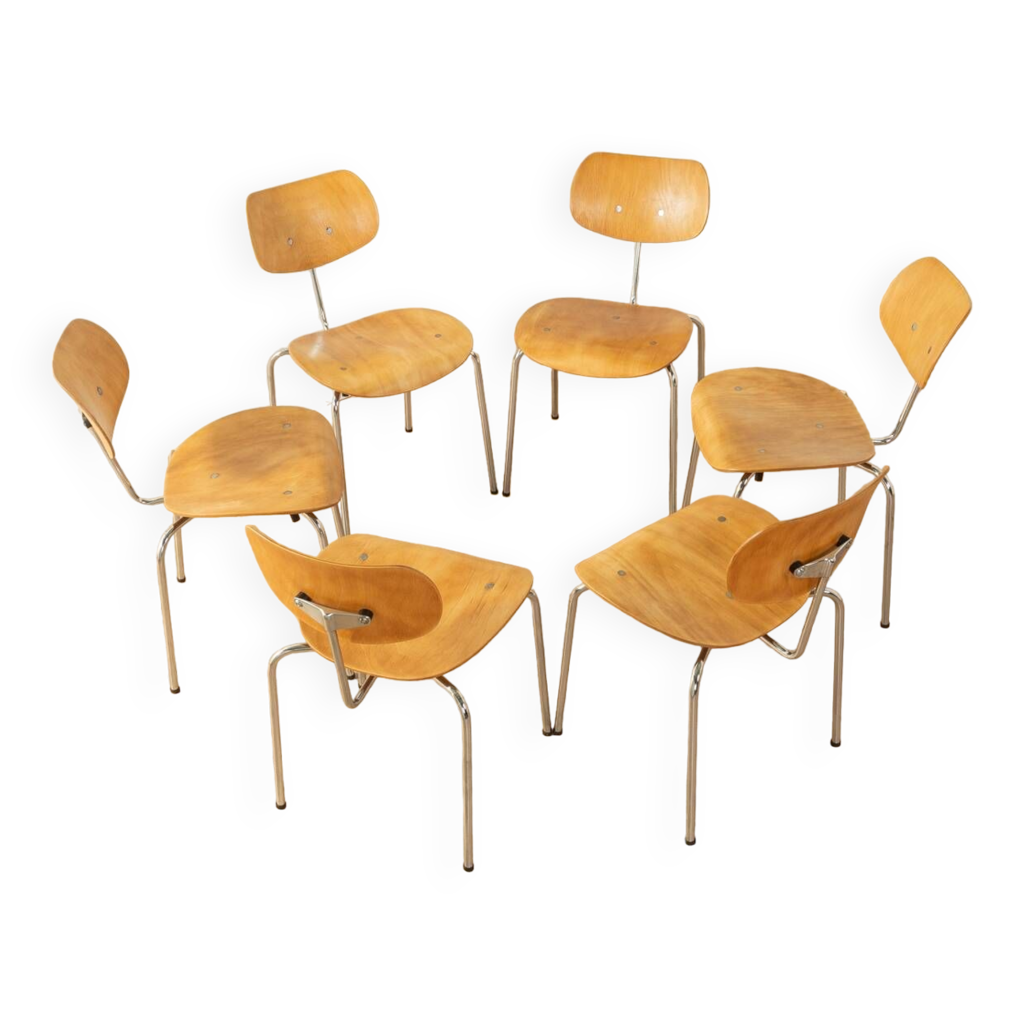 Egon Eiermann, SE 68 chaises | Selency