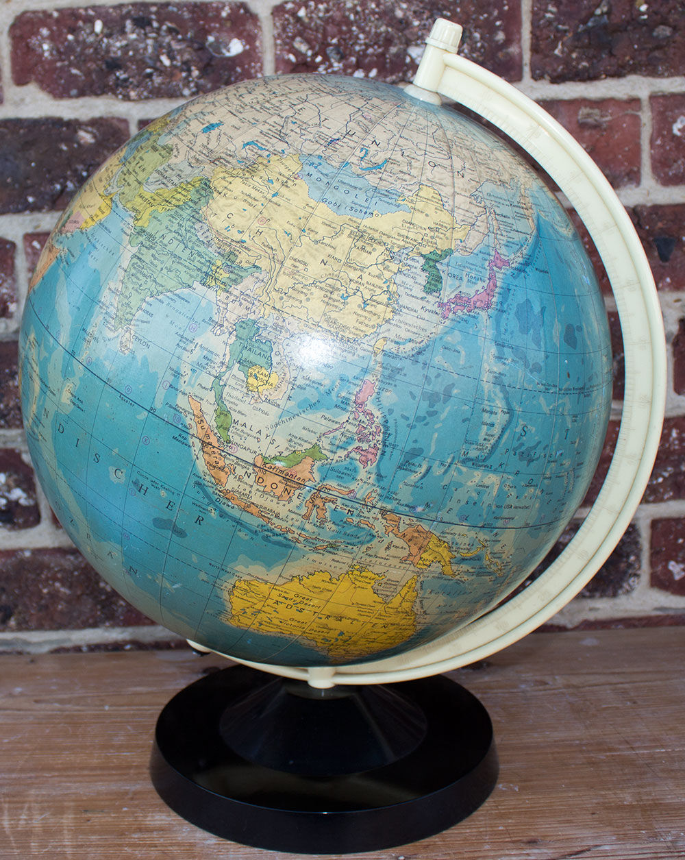 Vieille globe terrestre de 1971 Raths Politischer Erdglobus Prof. Dr ...
