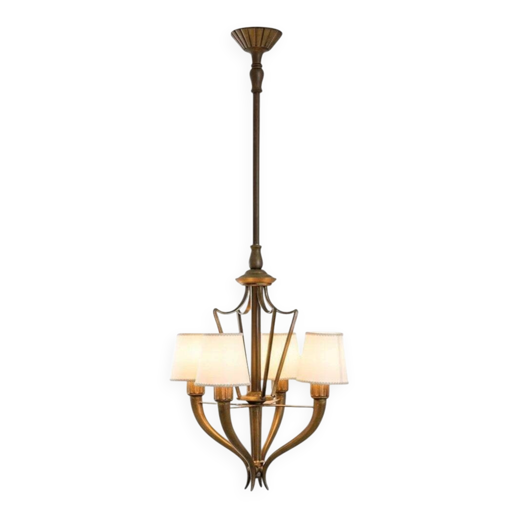 Lsutre en bronze Art Déco attribué à Emilio Lancia pour Italo Carlotti ...