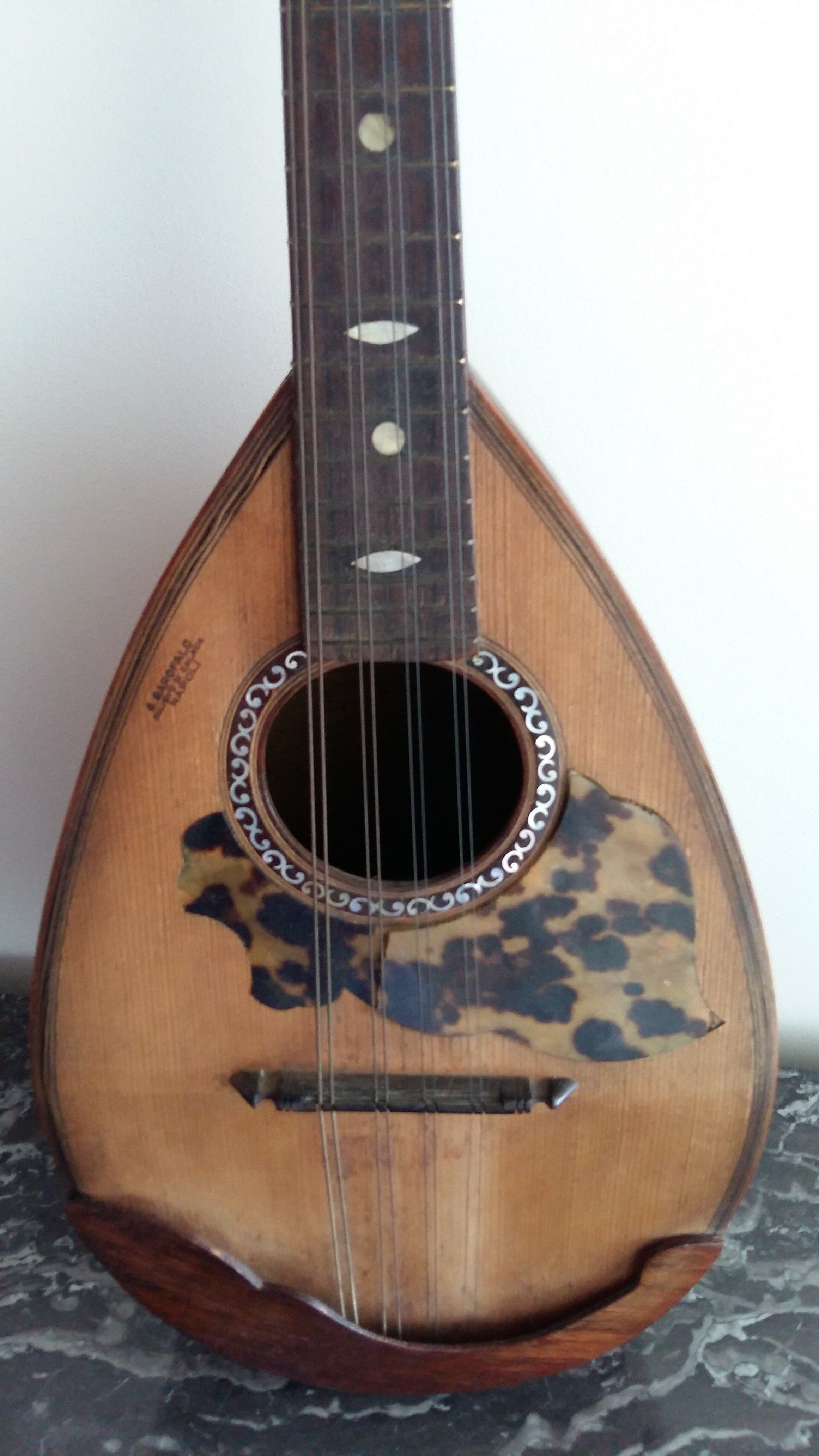 Mandoline ancienne à 8 cordes G. Garofalo | Selency