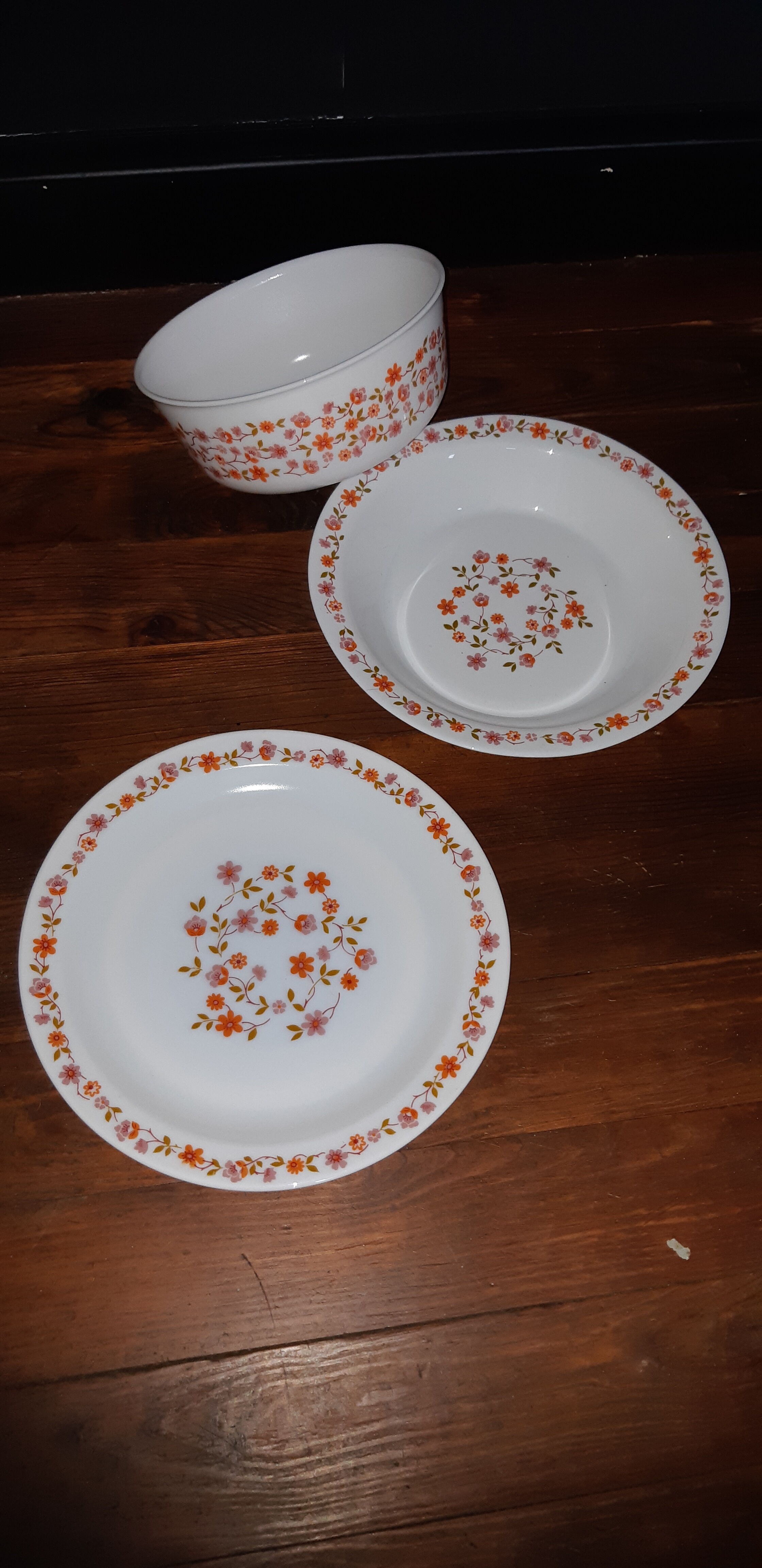 Ensemble plats arcopal vintage | Selency