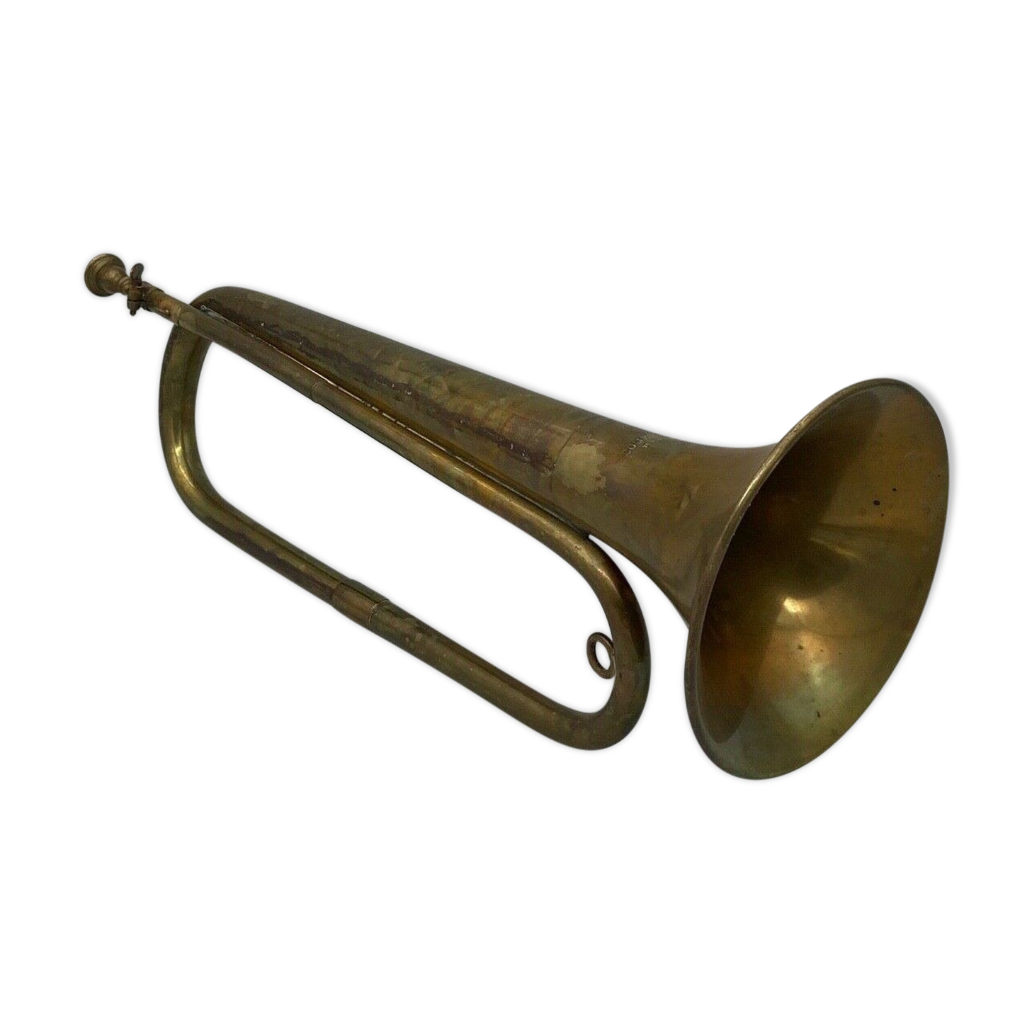 ANCIEN CLAIRON CUIVRE COUESNON ET CIE FOURNISSEURS DE L ARMEE PARIS 1923 | Selency