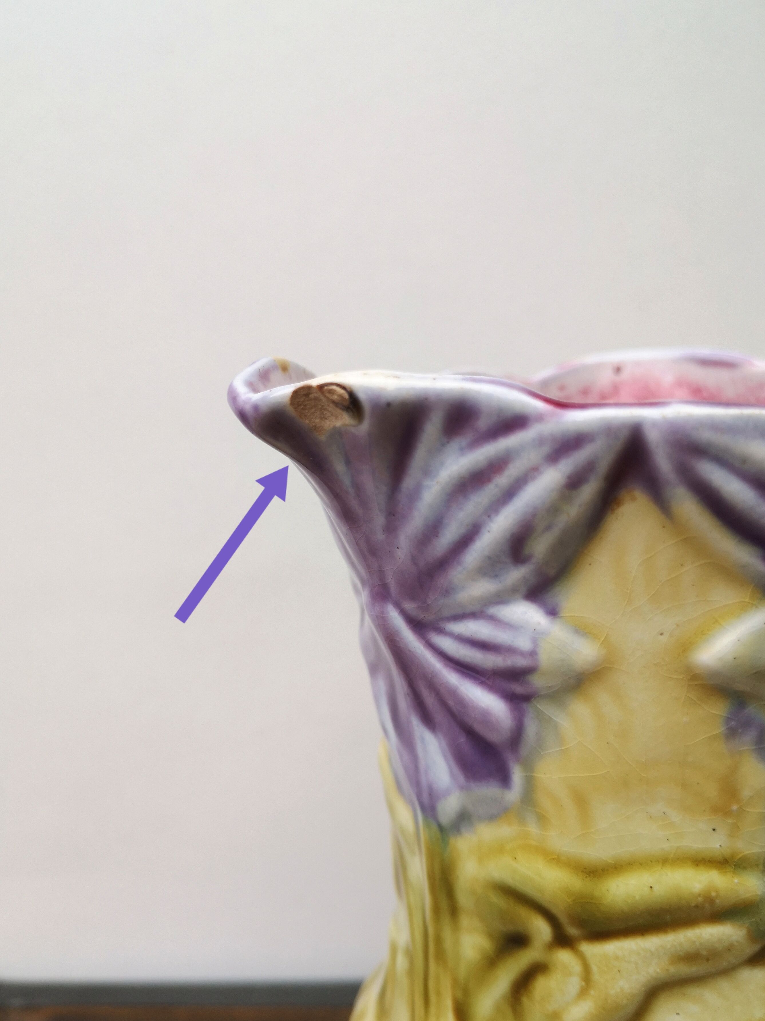 Pichet barbotine onnaing | Selency