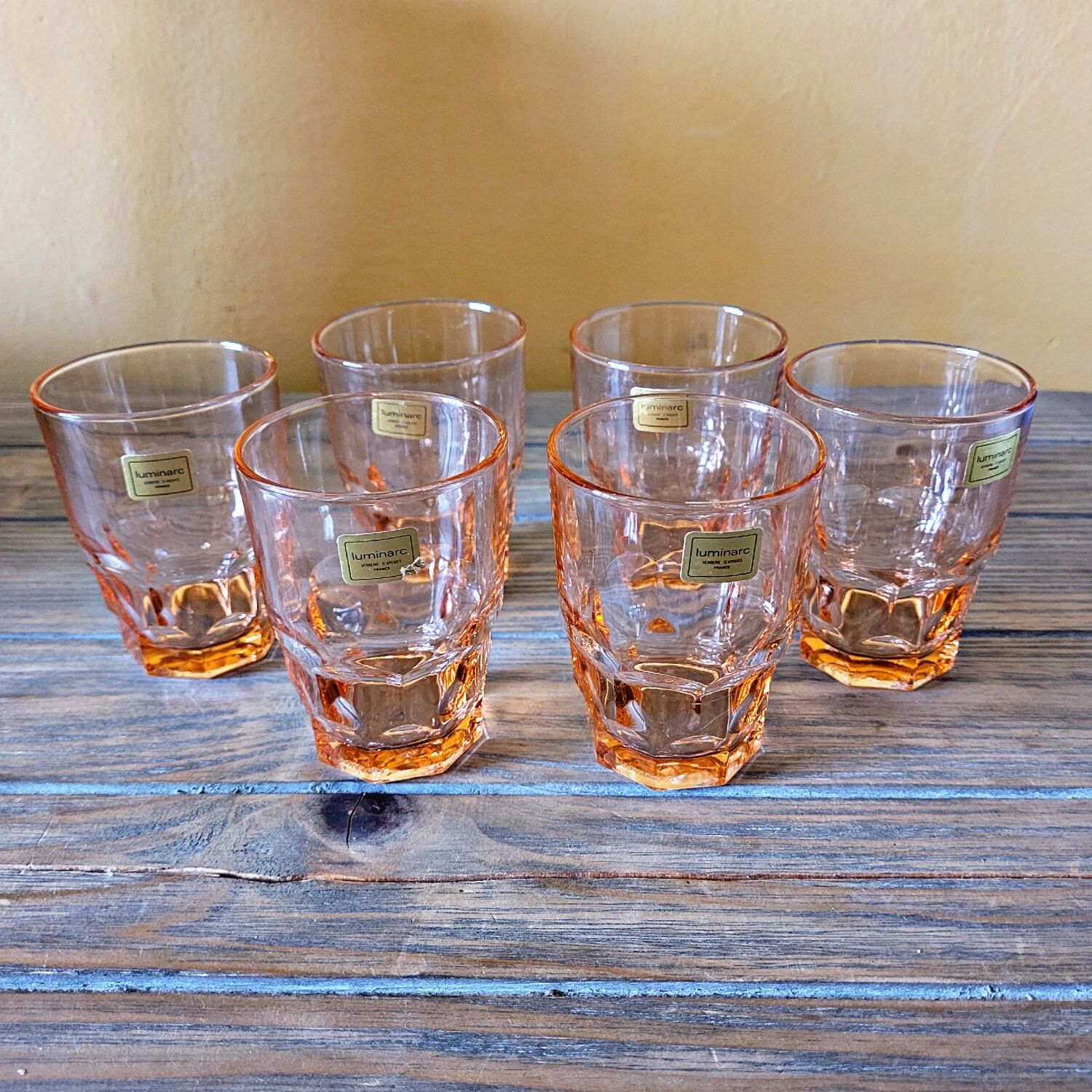 6 verres à eau Rosaline Luminarc Arcoroc | Selency