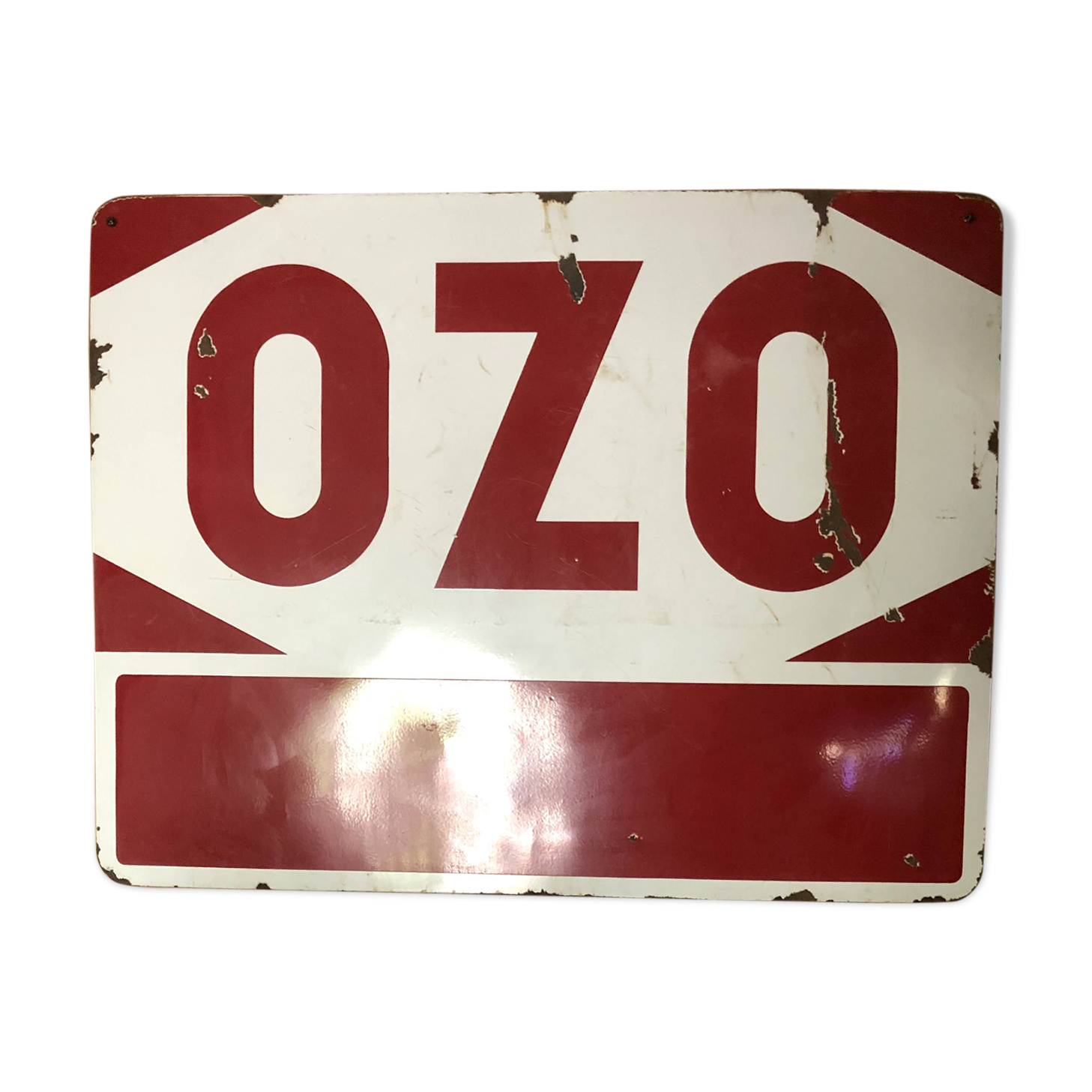 Plaque émaillée OZO | Selency