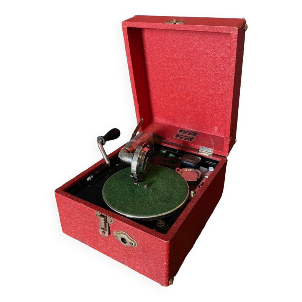 Gramophone portatif Odeon Phonos-Musique XXe | Selency