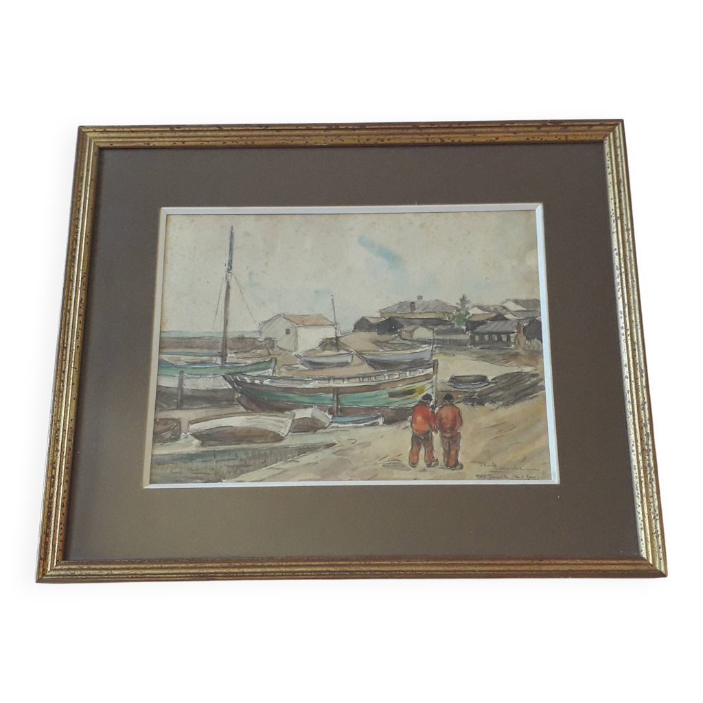 Tableau ancien du peintre Robert Laroche | Selency
