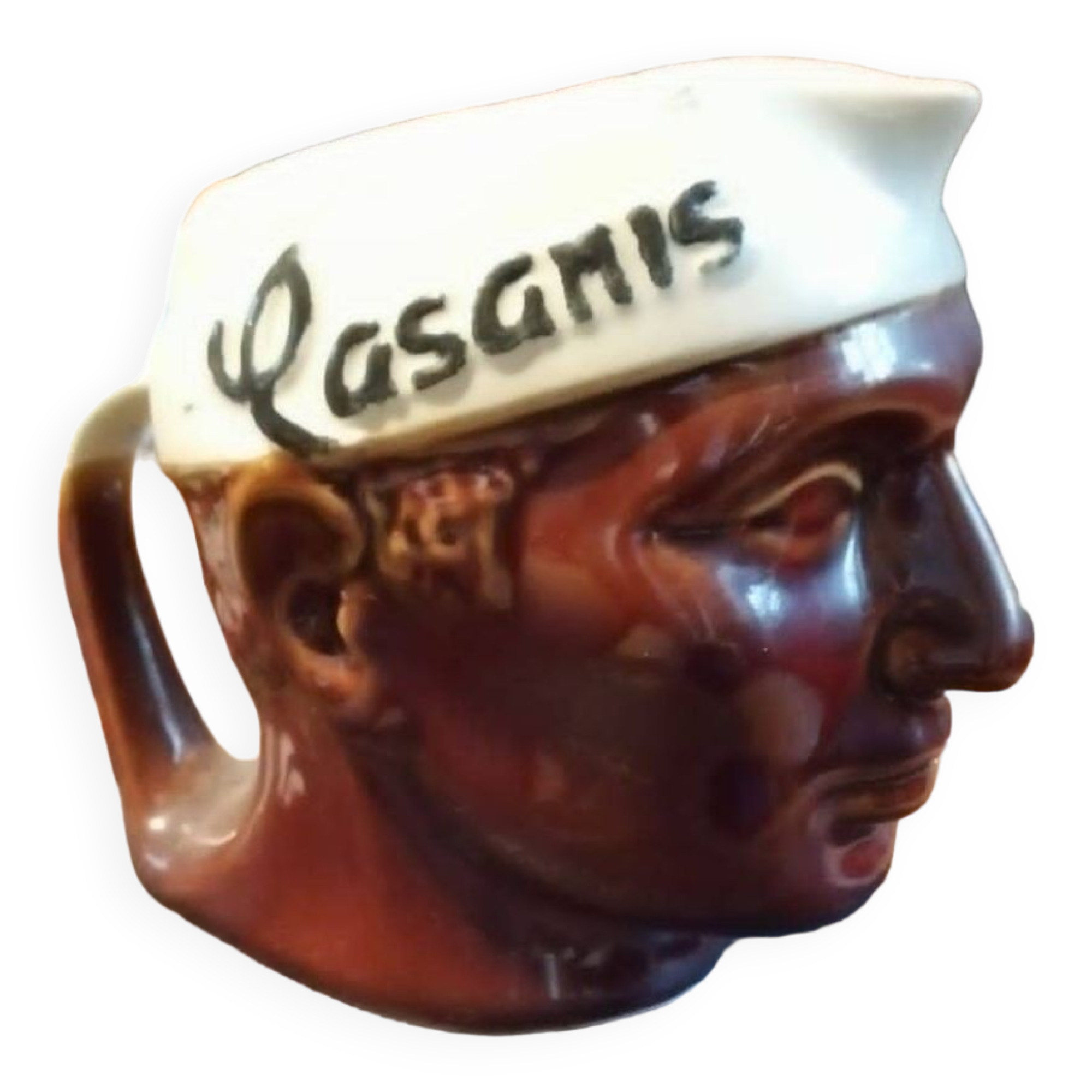 Pichet Casanis publicitaire barbotine bistrot | Selency