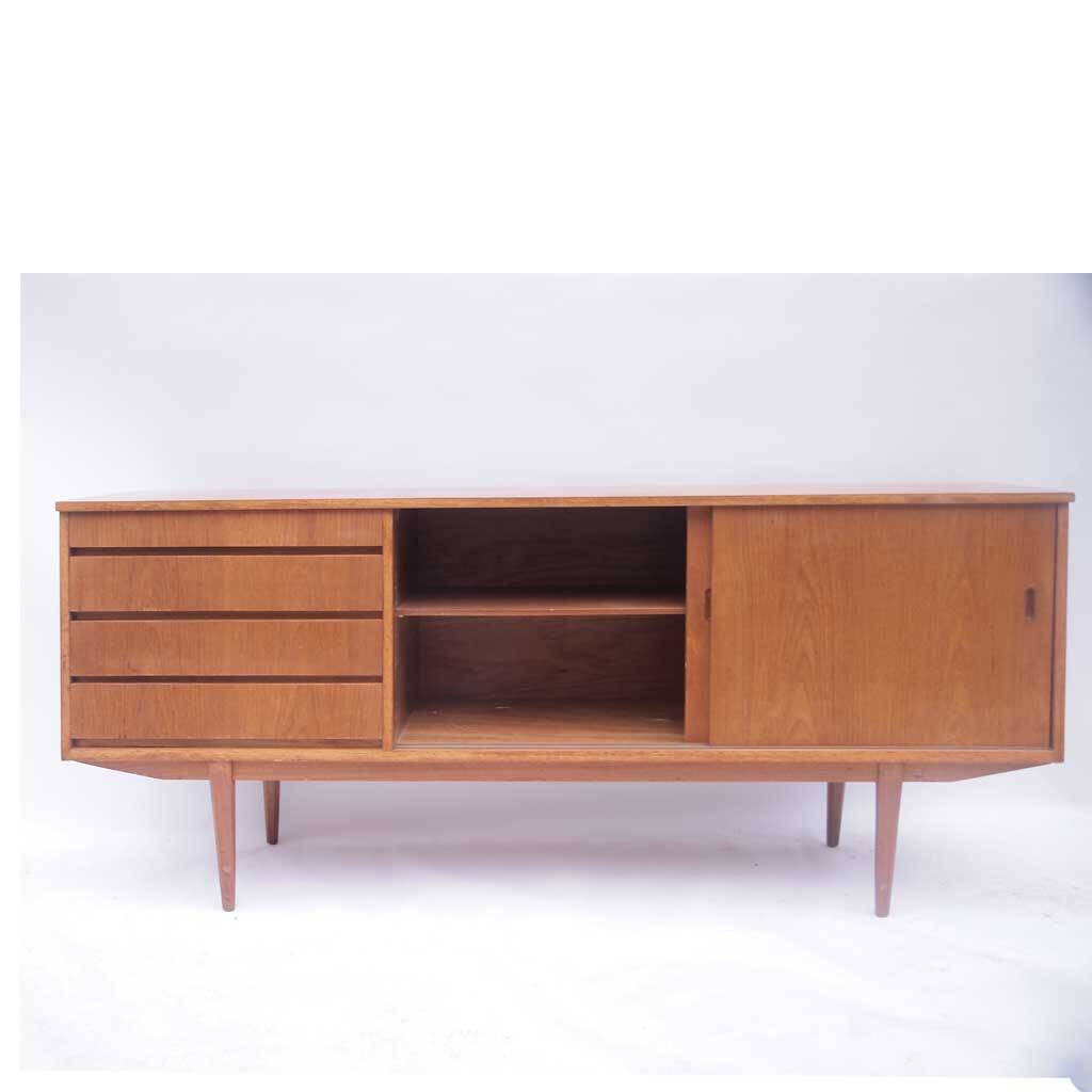 Enfilade scandinave vintage façade en biais | Selency