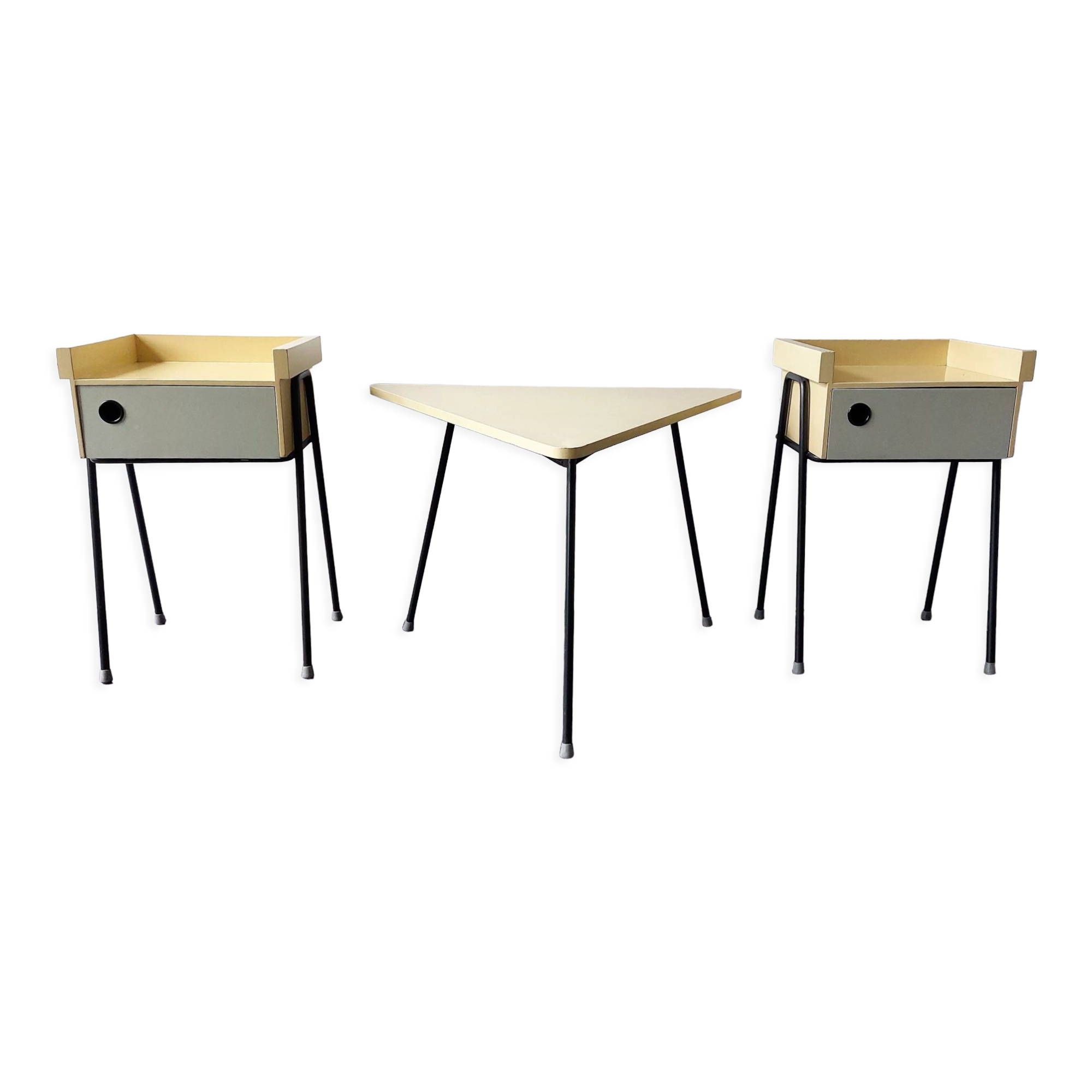 Set de tables de chevet 2 Room '56 et table d’appoint par Rob Parry ...