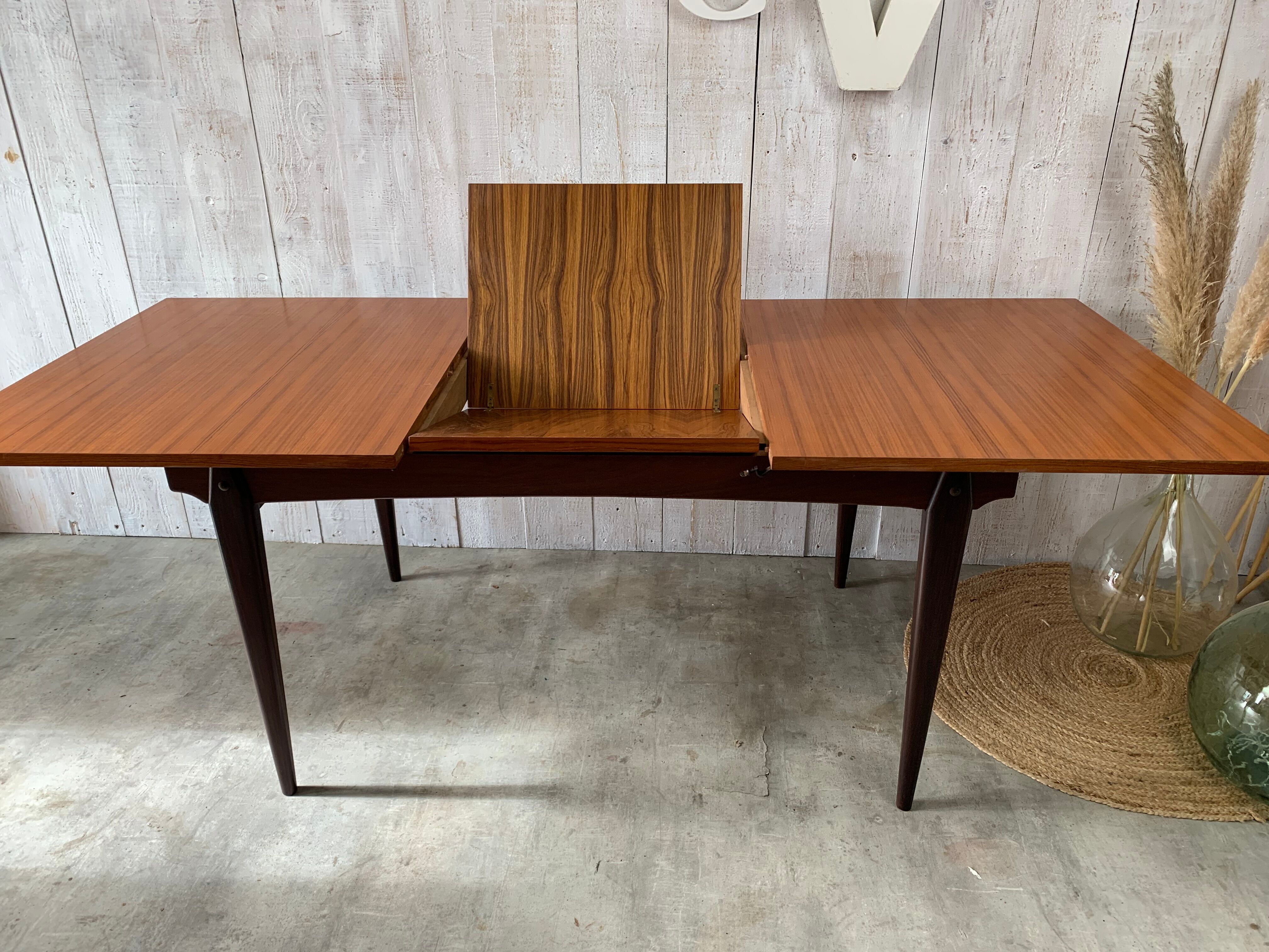 Table teck "papillon" | Selency