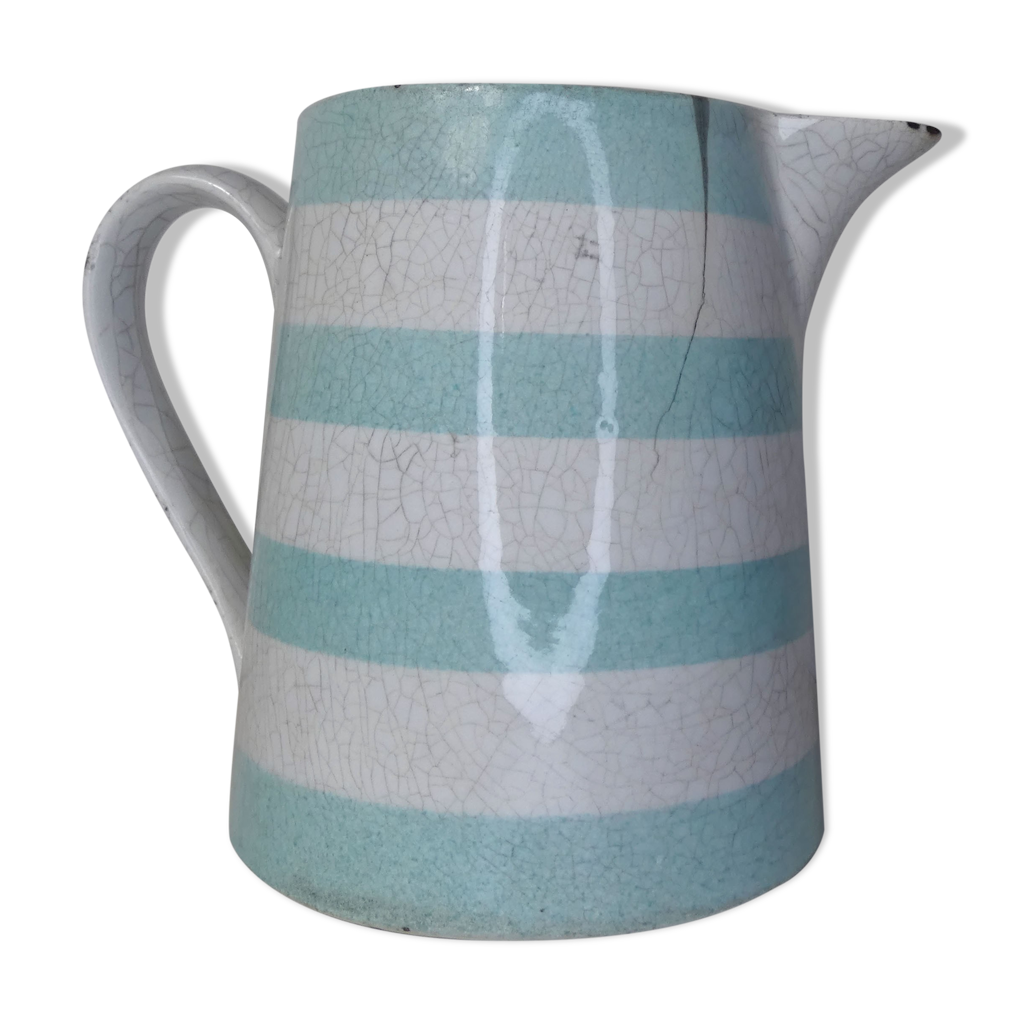 Ancien pichet carafe en faience badonviller | Selency