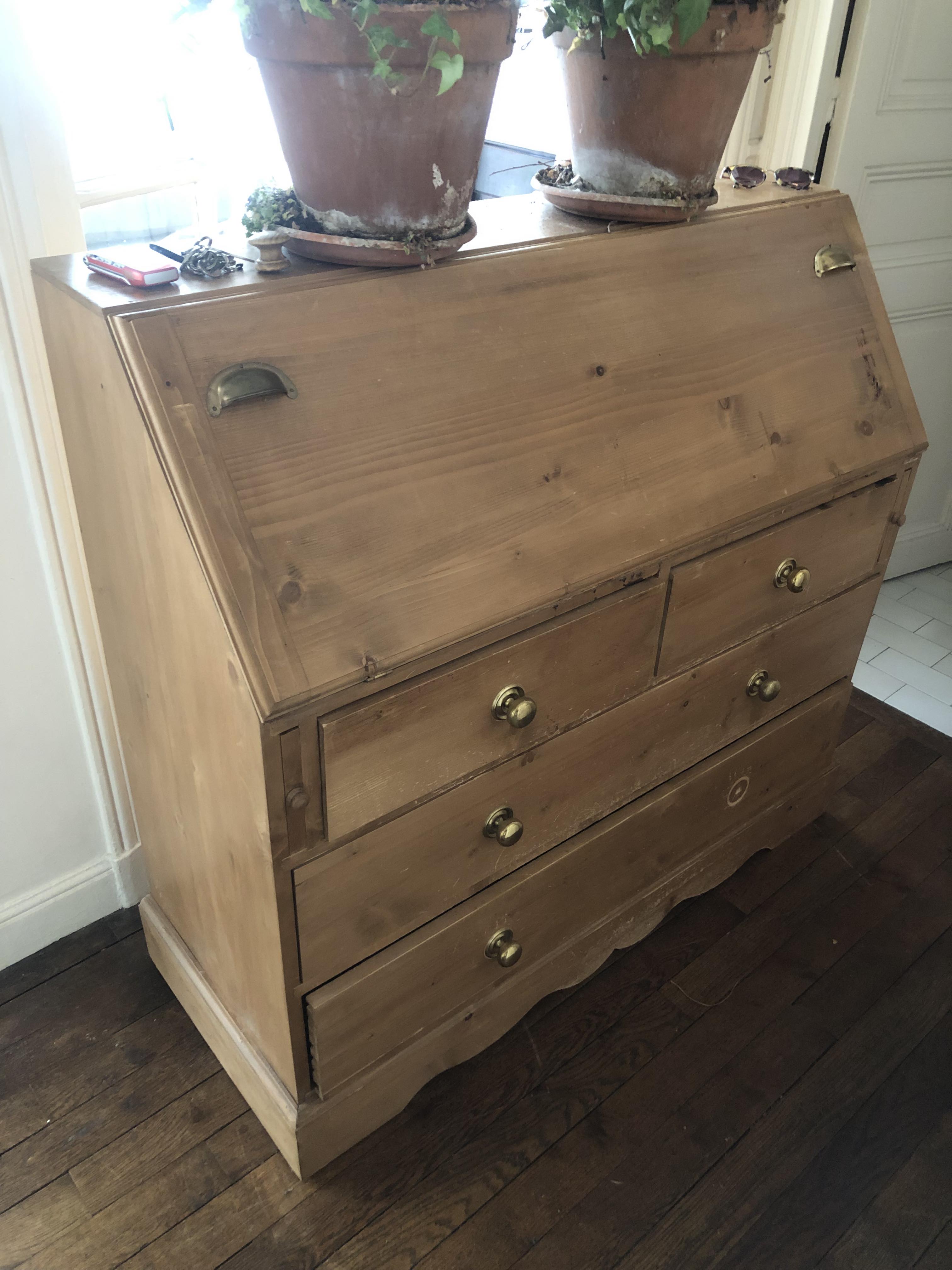 Scriban en bois massif Interior's | Selency