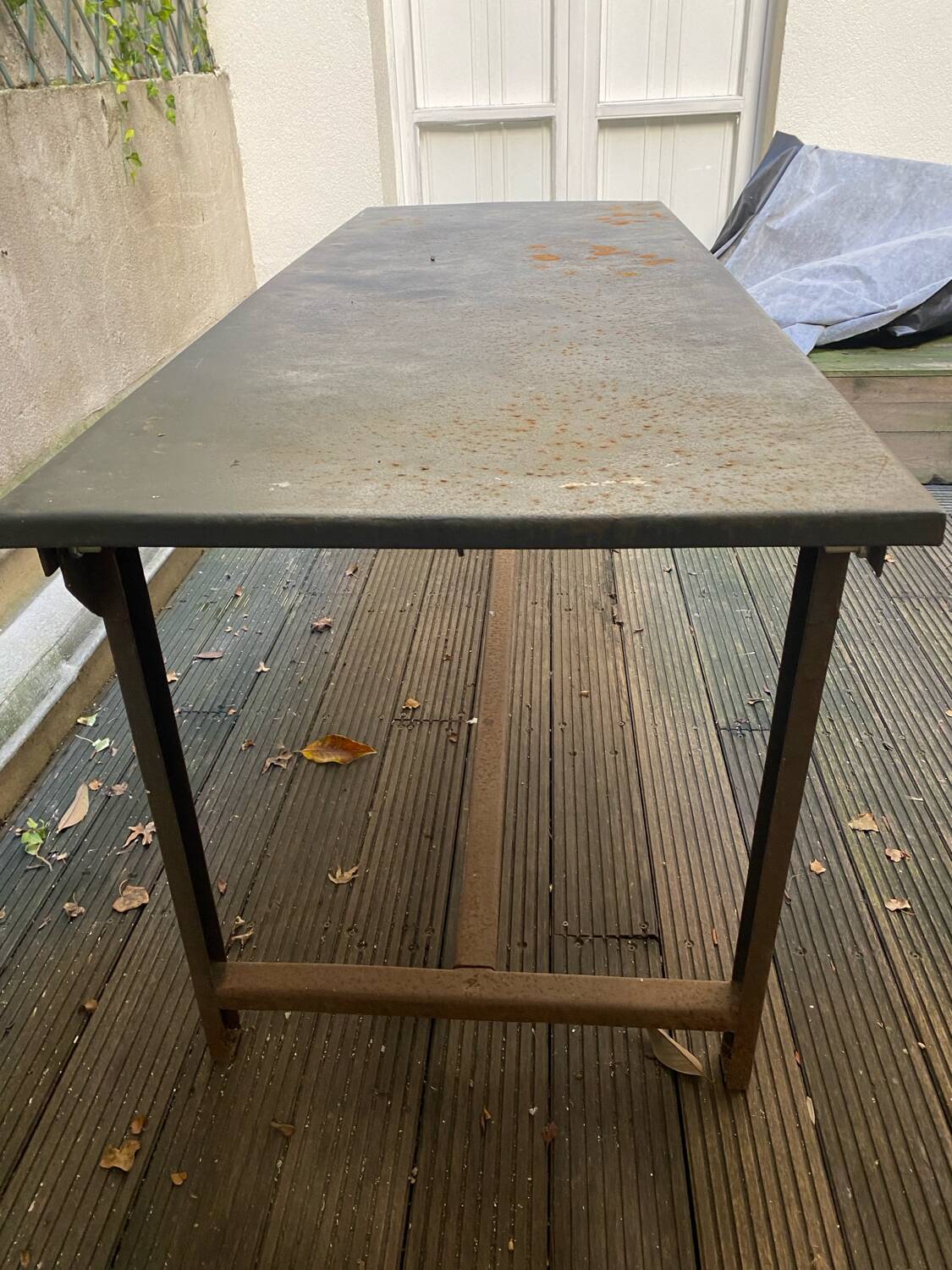 Table militaire en metal | Selency