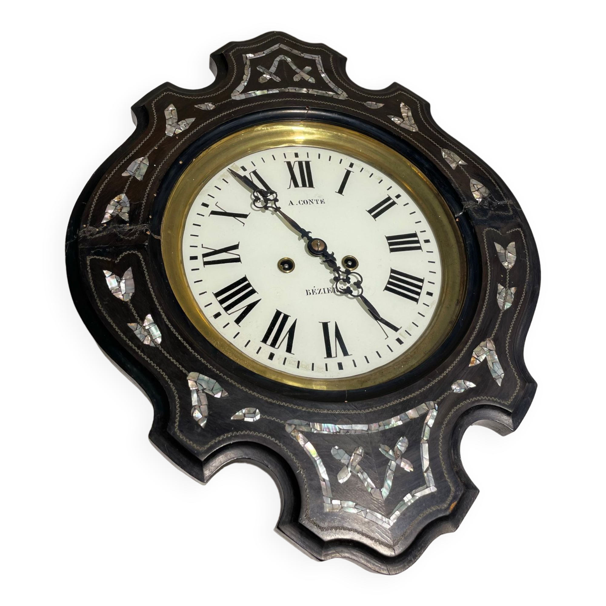 Horloge Oeil De Boeuf Ancien