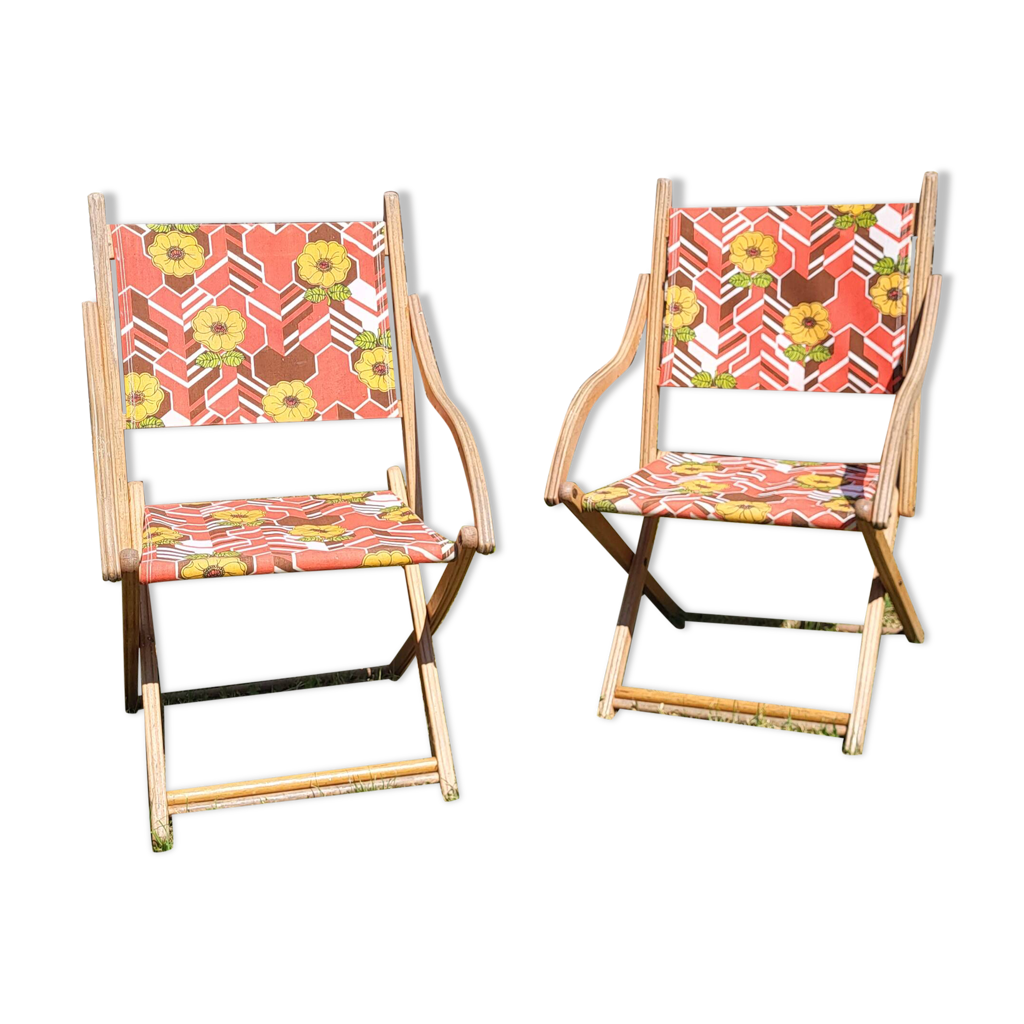 Chaise pliante vintage 1960's (*2) | Selency