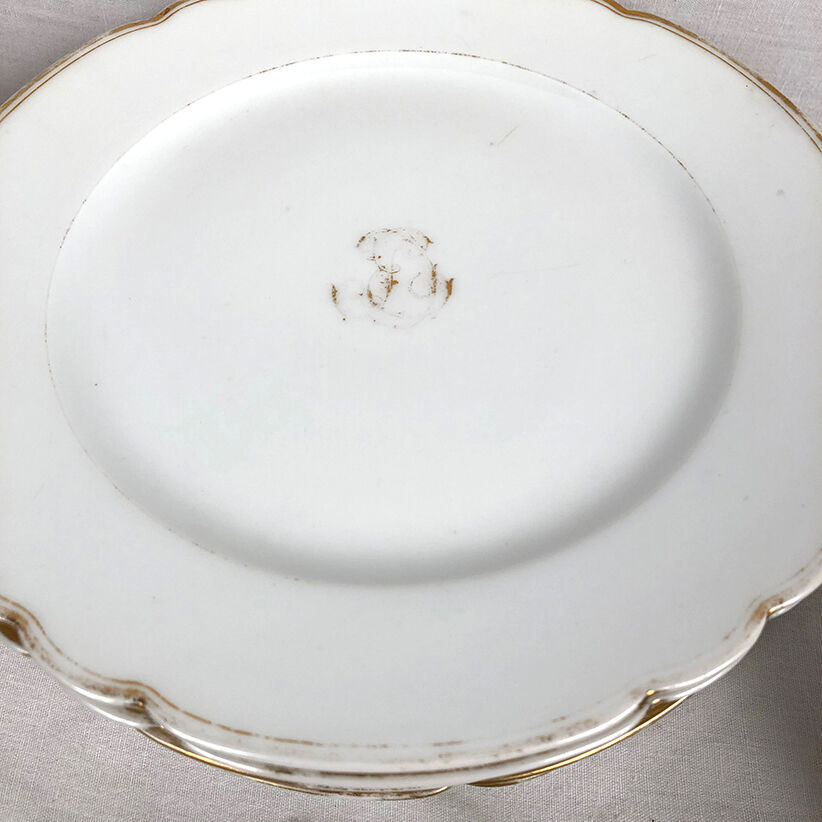 Fabrique Macé à Sèvres, service en porcelaine, XIXe | Selency