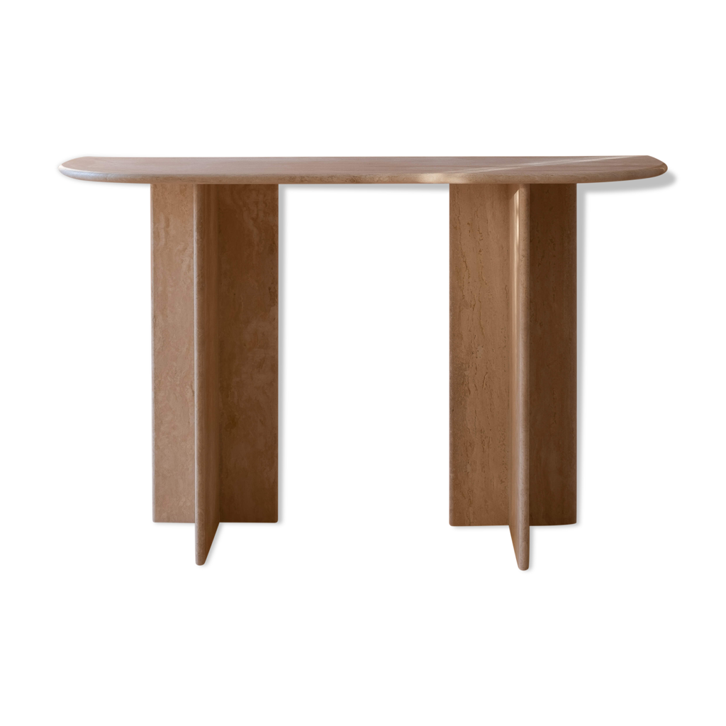 Console en travertin | Selency