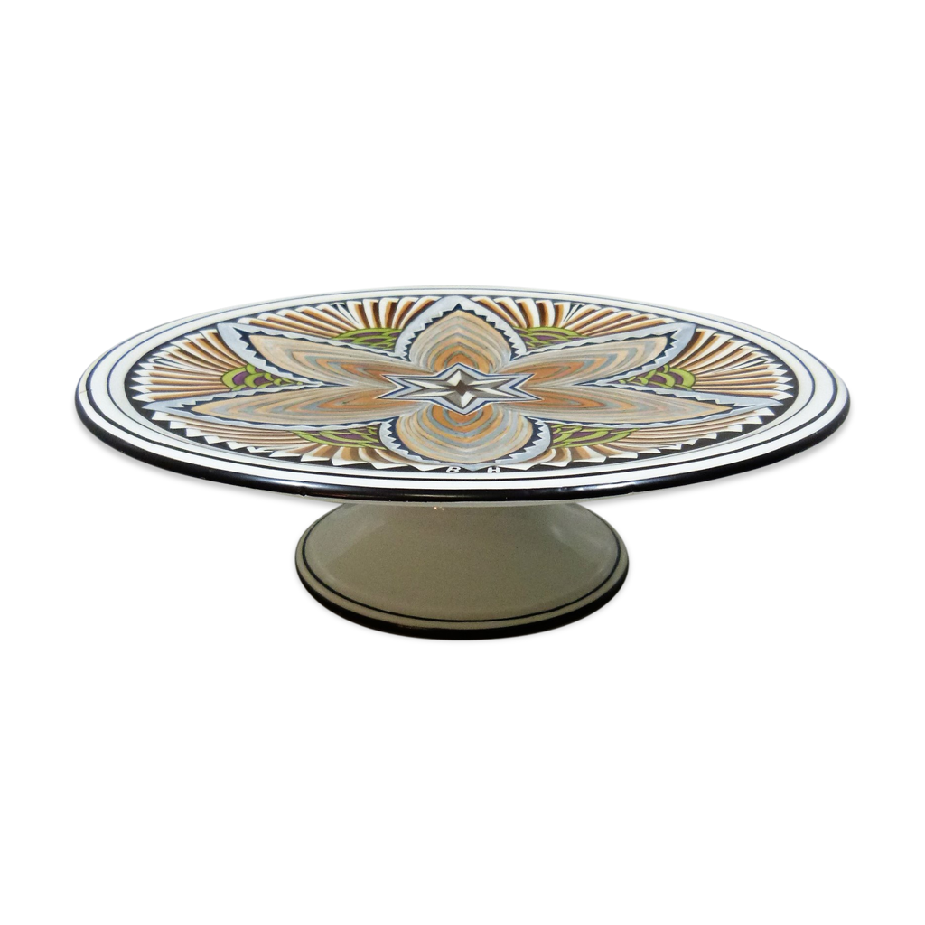Pastry plate by Henri Breetvelt for Société Céramique, Netherlands 1902 ...